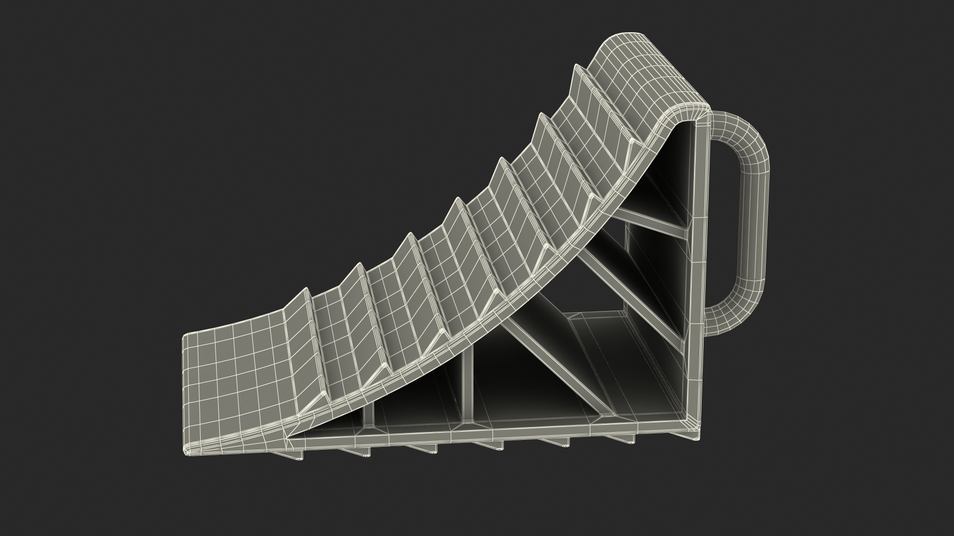 Plastic Wheel Chock Yellow 3D Model - TurboSquid 1903142