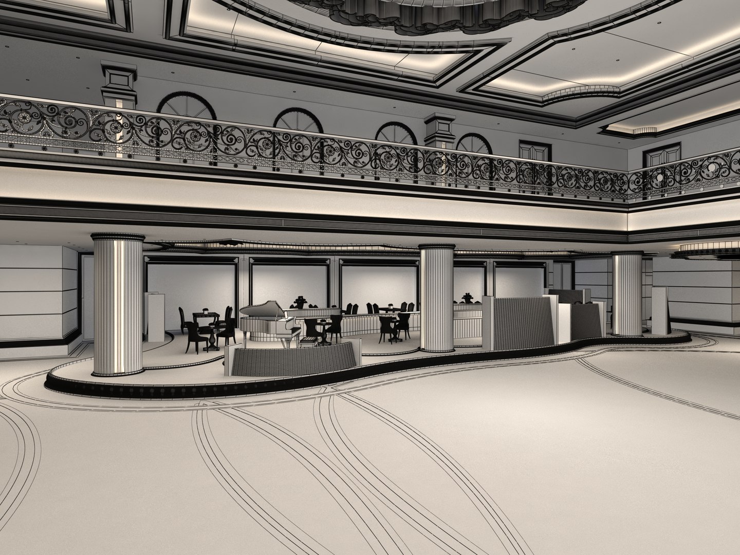 3D Lobby 08 Model - TurboSquid 2184776