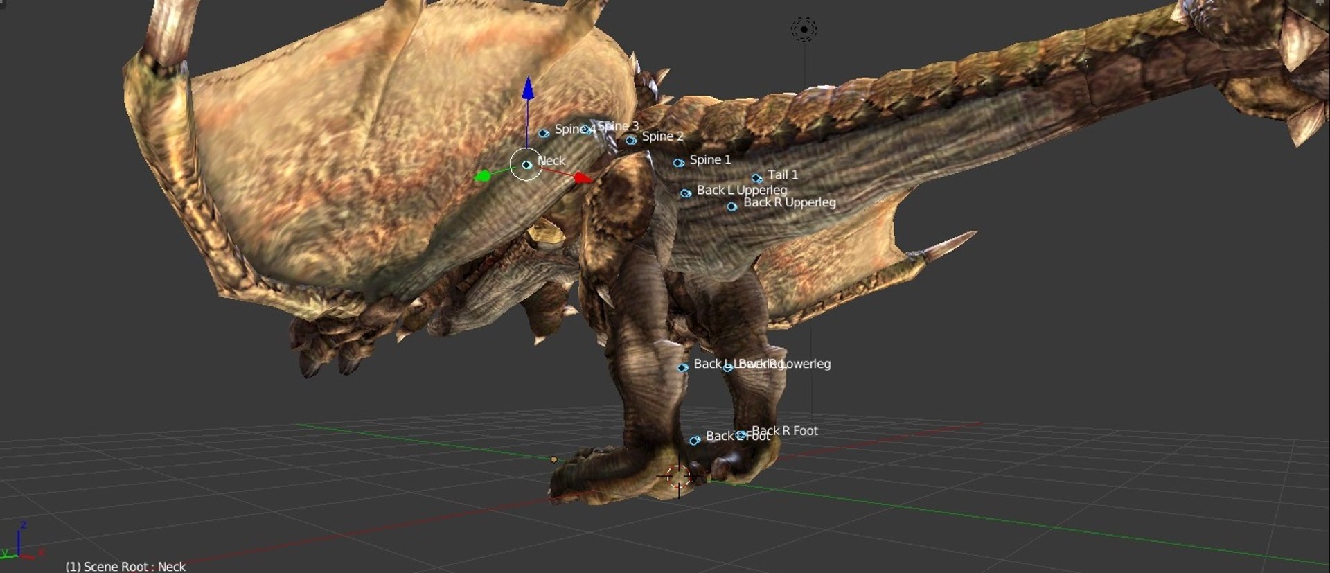 Diablos - Rigged 3D Model - TurboSquid 1366334