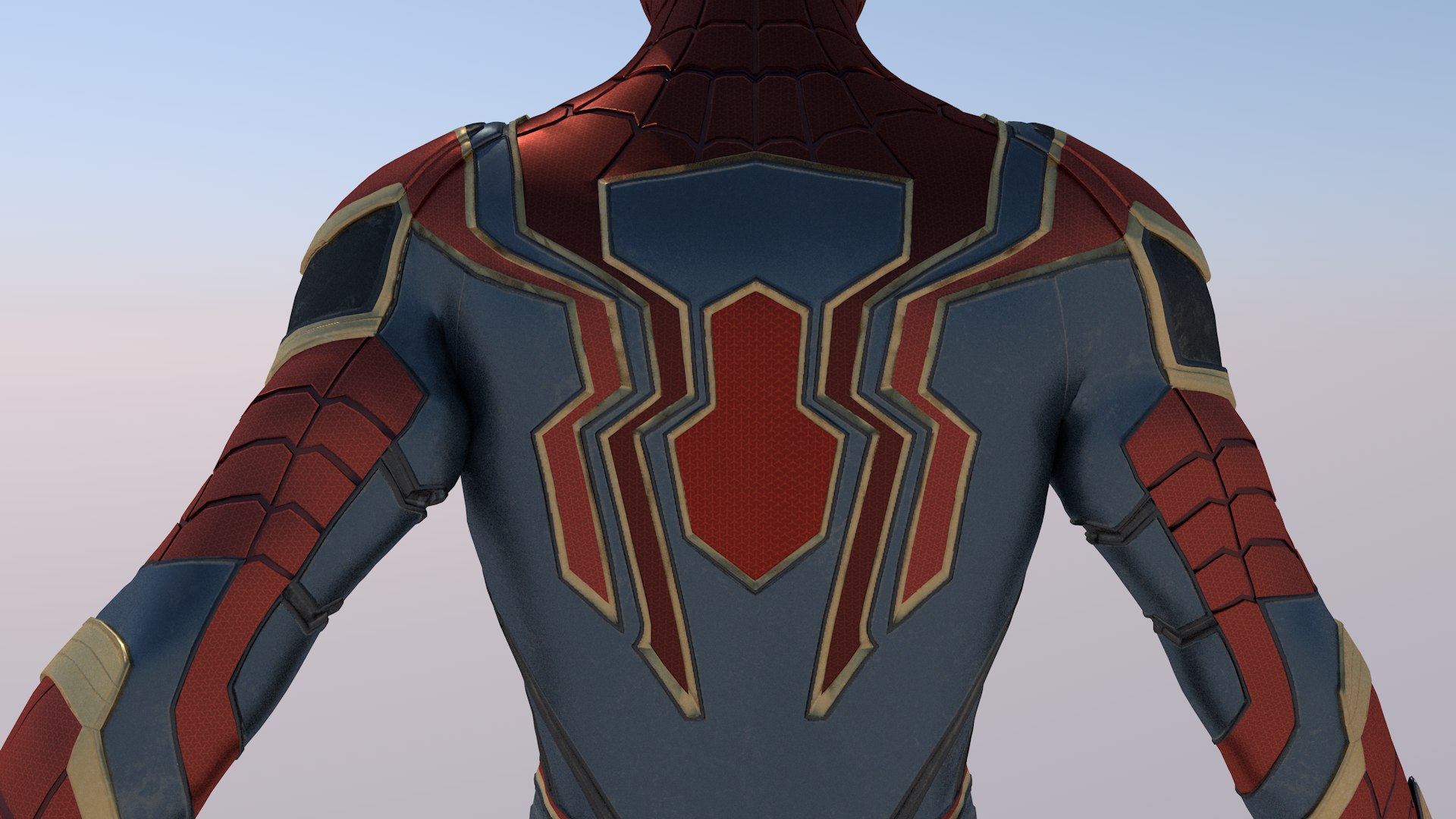 3D Iron Spider Model - TurboSquid 1419976