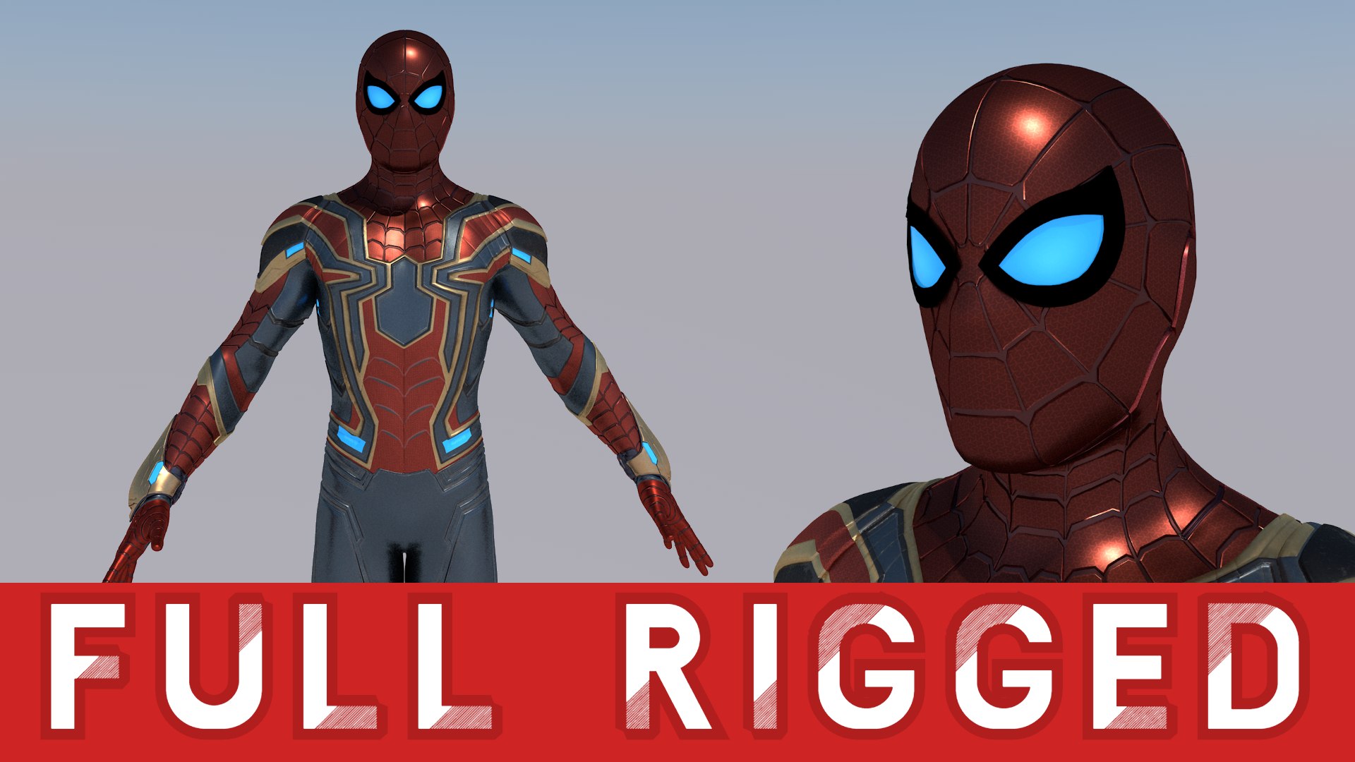 3D Iron Spider Model - TurboSquid 1419976