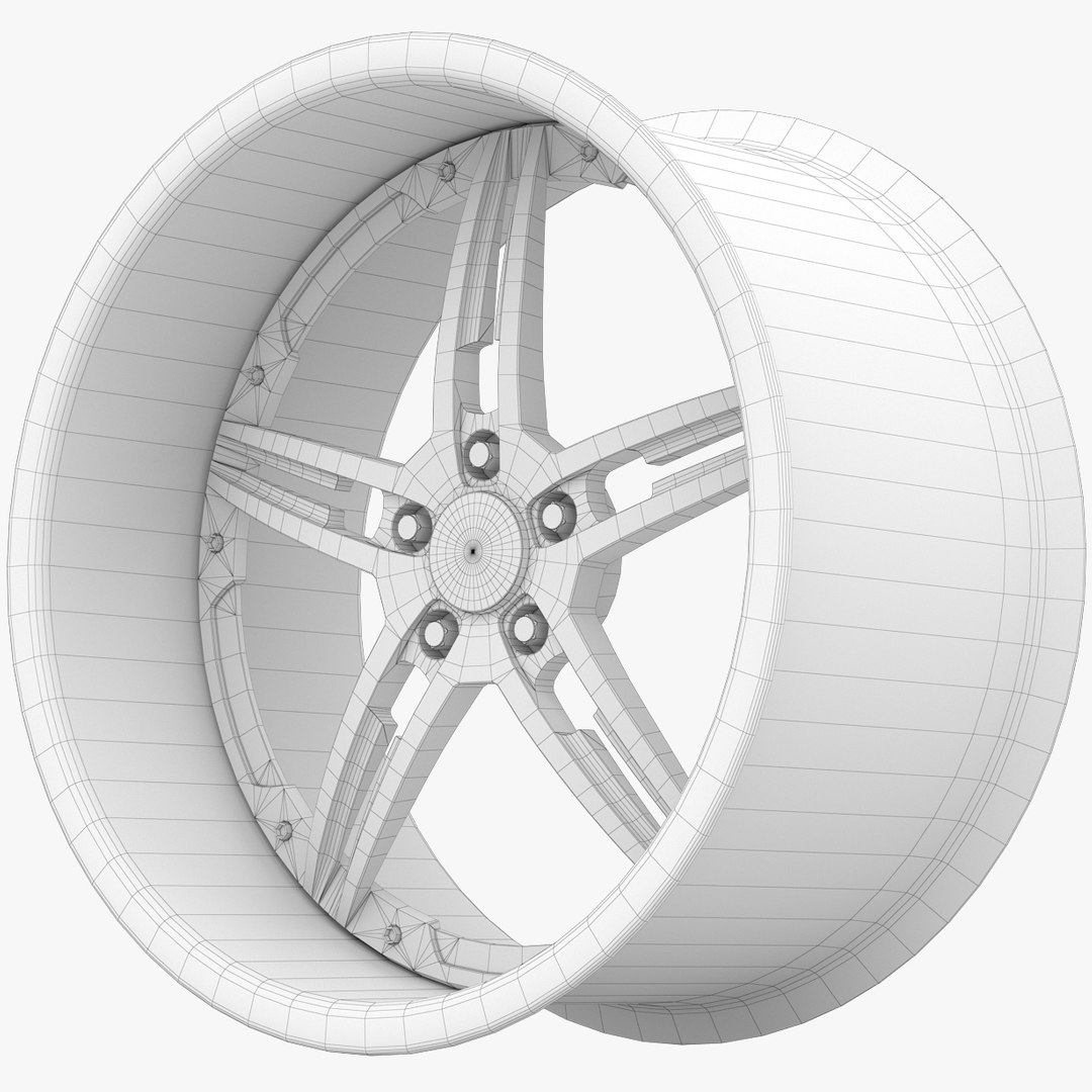 3d Model Luxury Rims Vossen Forged