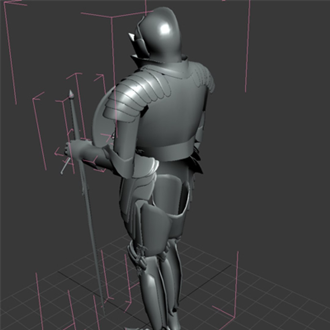 3d Model Of Medieval Armour