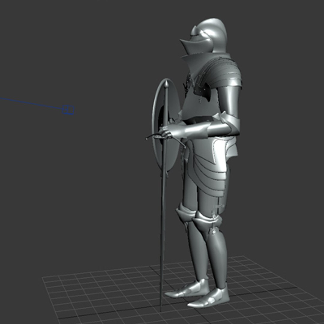 3d Model Of Medieval Armour