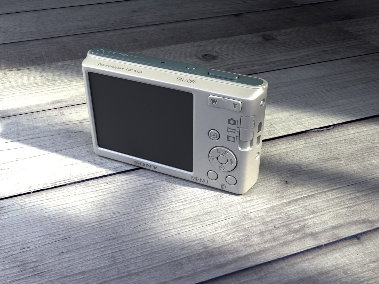 3D Cyber Shot Dsc-w830 Model - TurboSquid 1471718