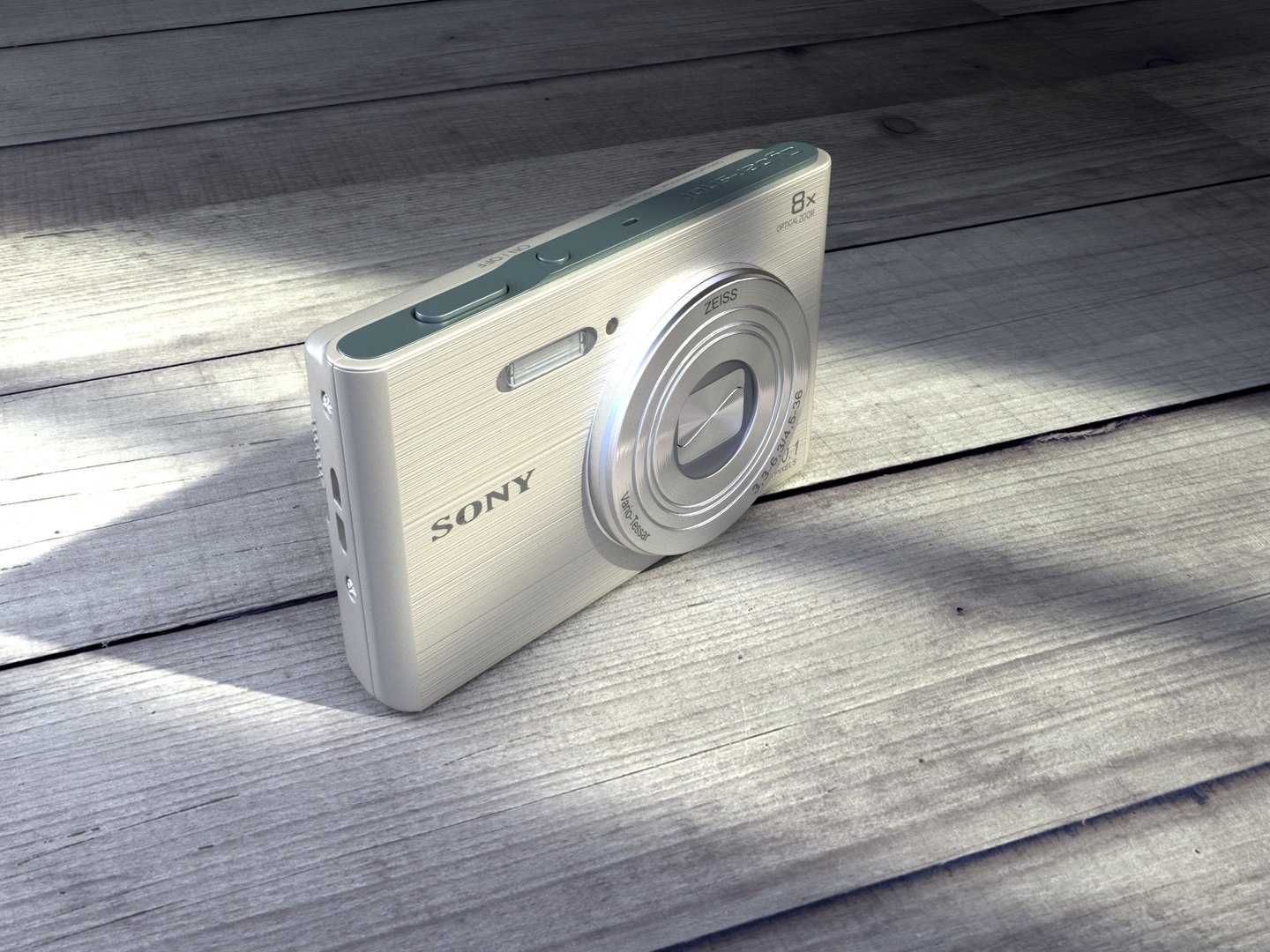 3D Cyber Shot Dsc-w830 Model - TurboSquid 1471718