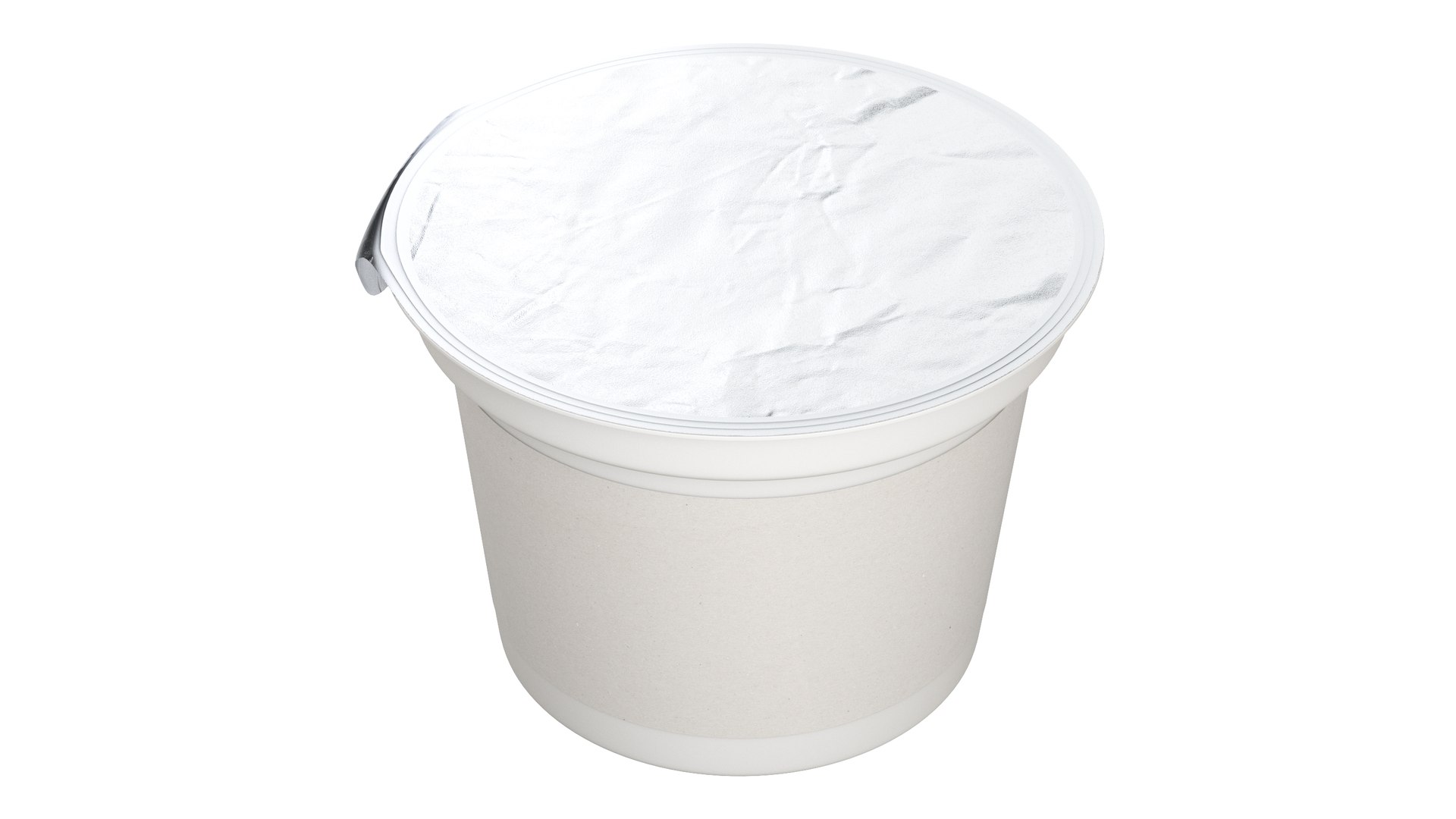 3D Small Yogurt Cup - TurboSquid 2041416