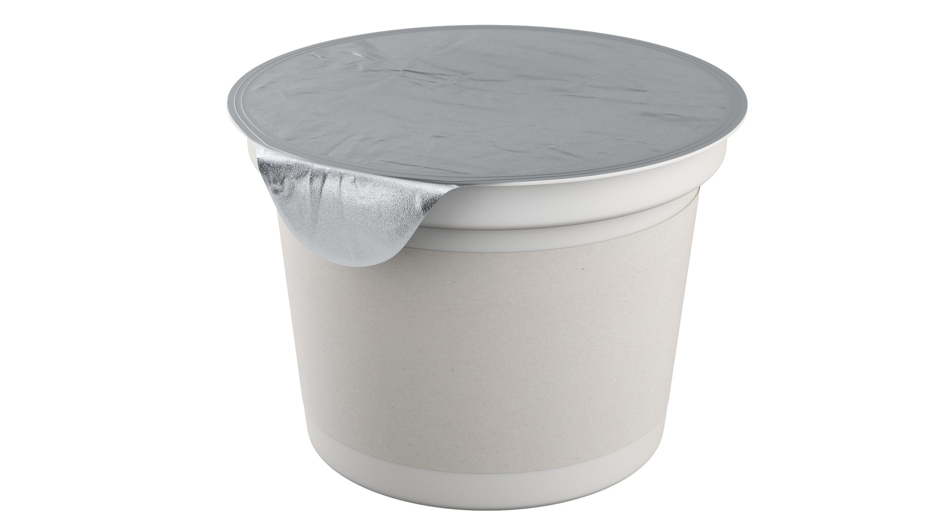 3D Small Yogurt Cup - TurboSquid 2041416