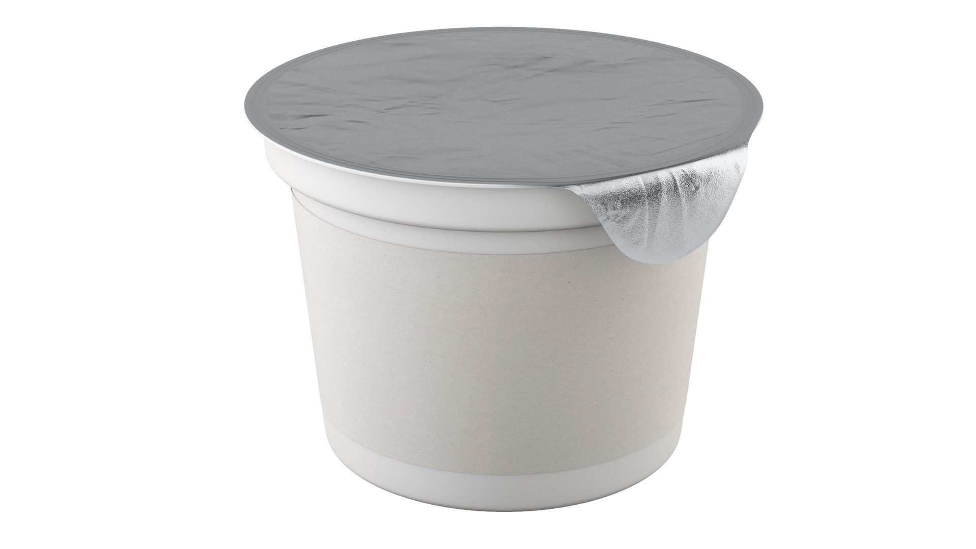 3D Small Yogurt Cup - TurboSquid 2041416