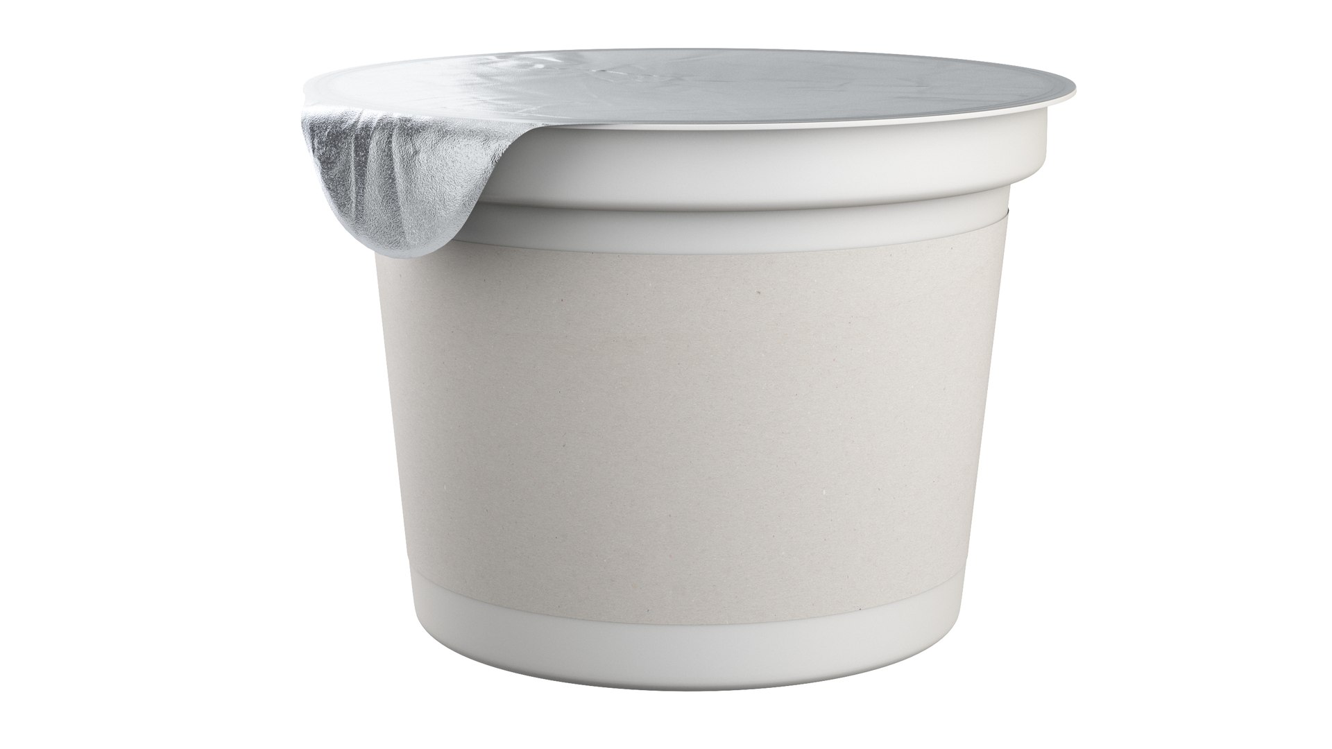 3D Small Yogurt Cup - TurboSquid 2041416