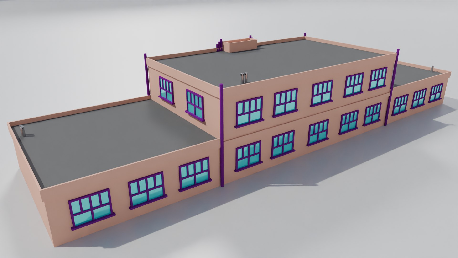 3D Simpson Building - TurboSquid 2238930