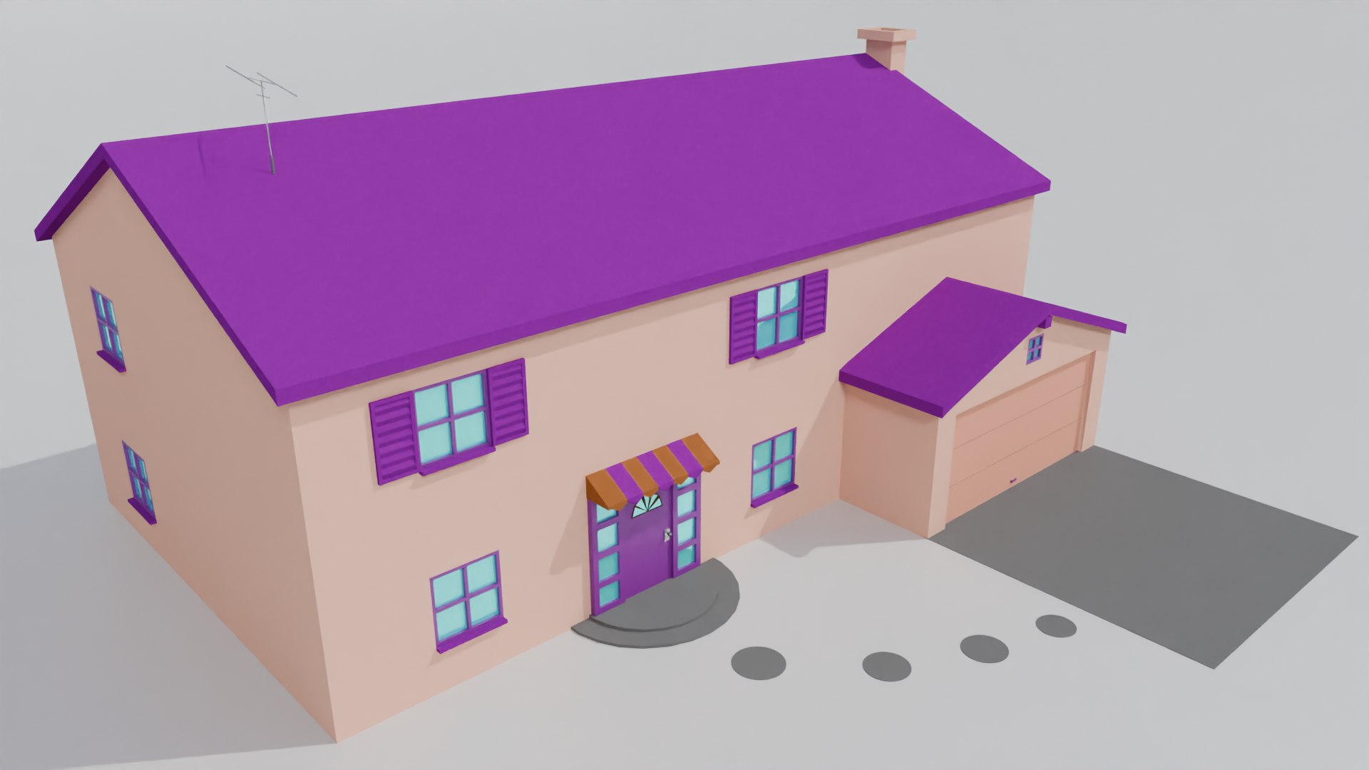 3D Simpson Building - TurboSquid 2238930