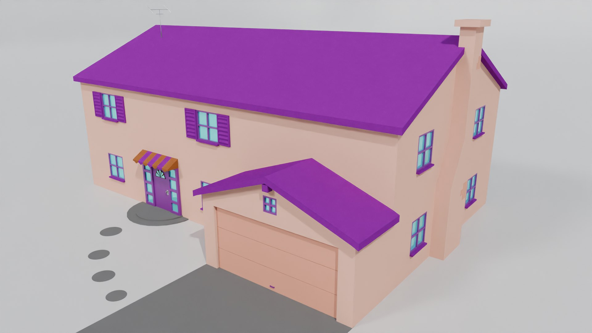 3D Simpson Building - TurboSquid 2238930