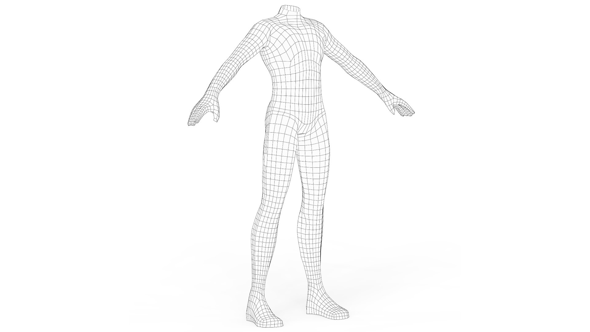 Little Boy Body Base Mesh 3D Model - TurboSquid 1988973