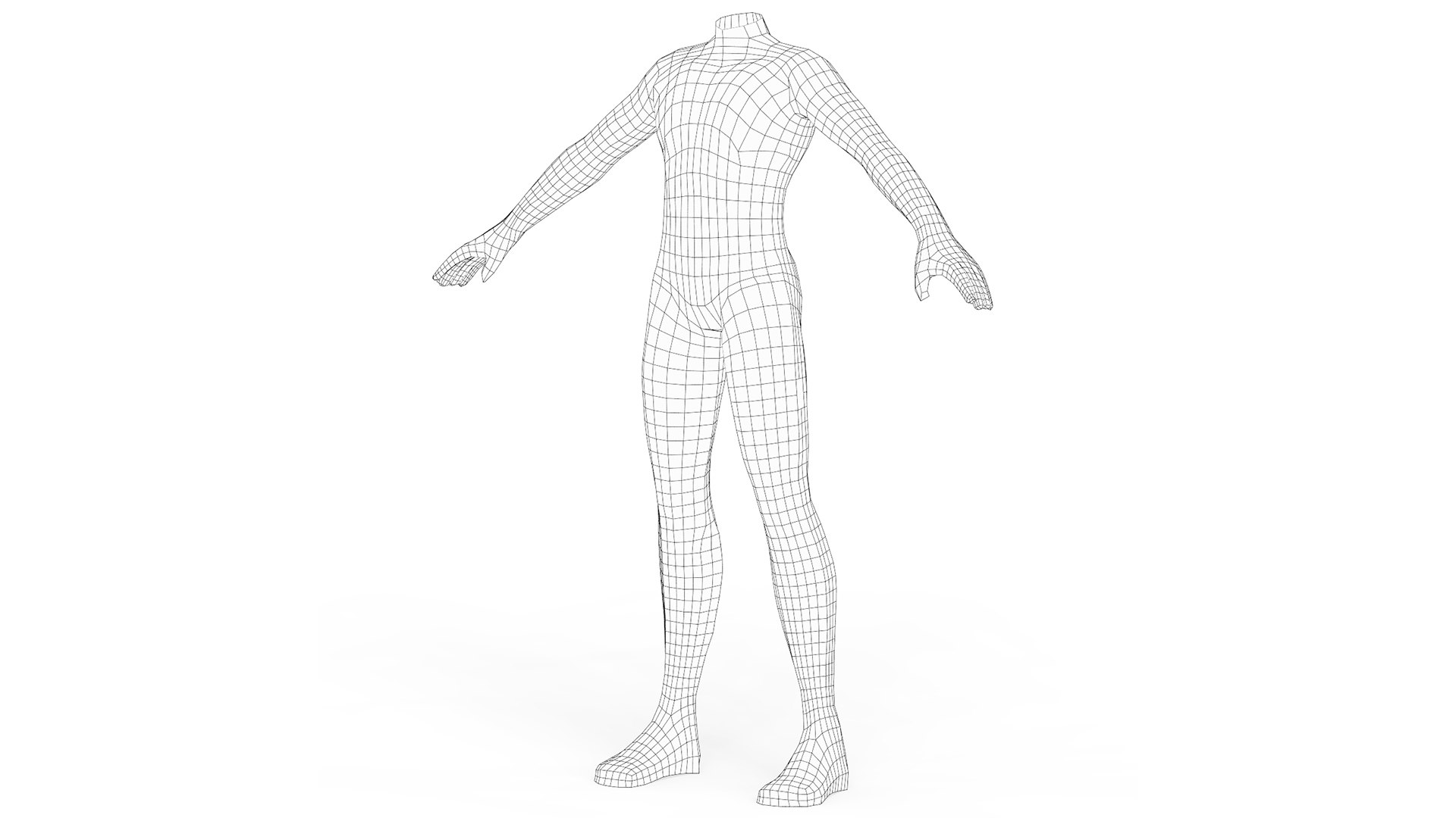 Little Boy Body Base Mesh 3D Model - TurboSquid 1988973