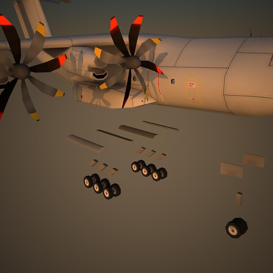 3d model airbus a400m