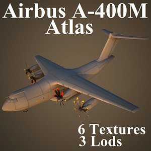 Airbus A400 3D Models for Download | TurboSquid