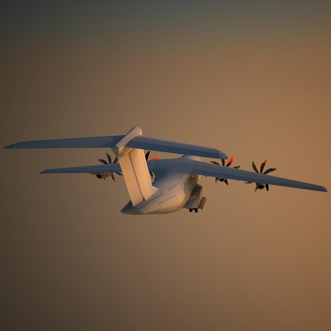 3d Model Airbus A400m