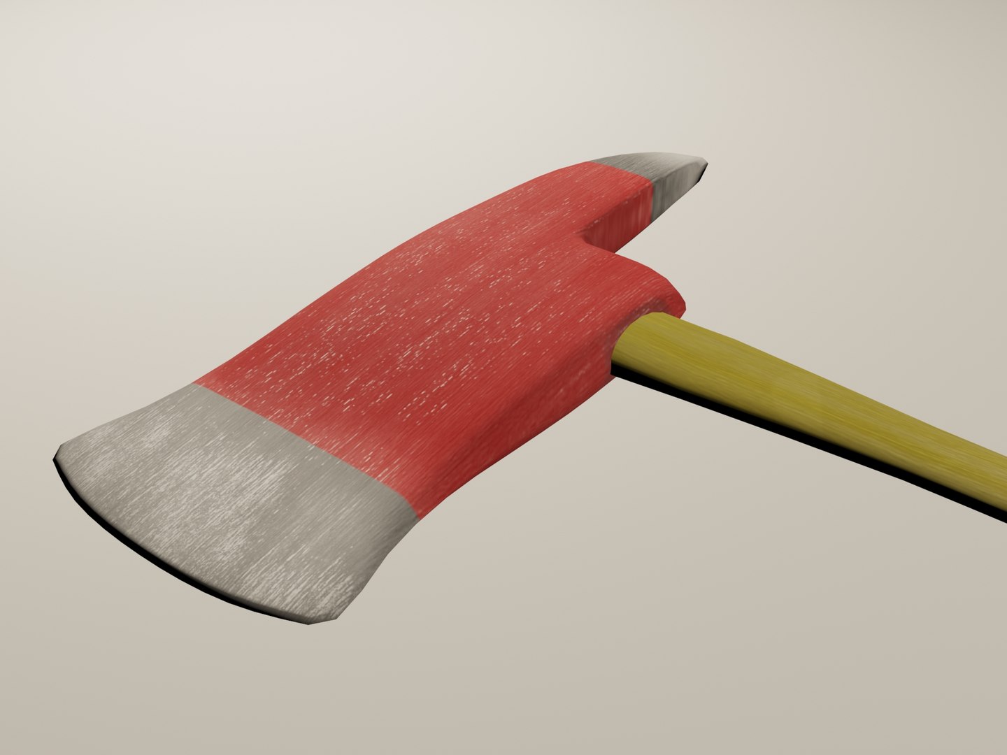 firefighter axe obj