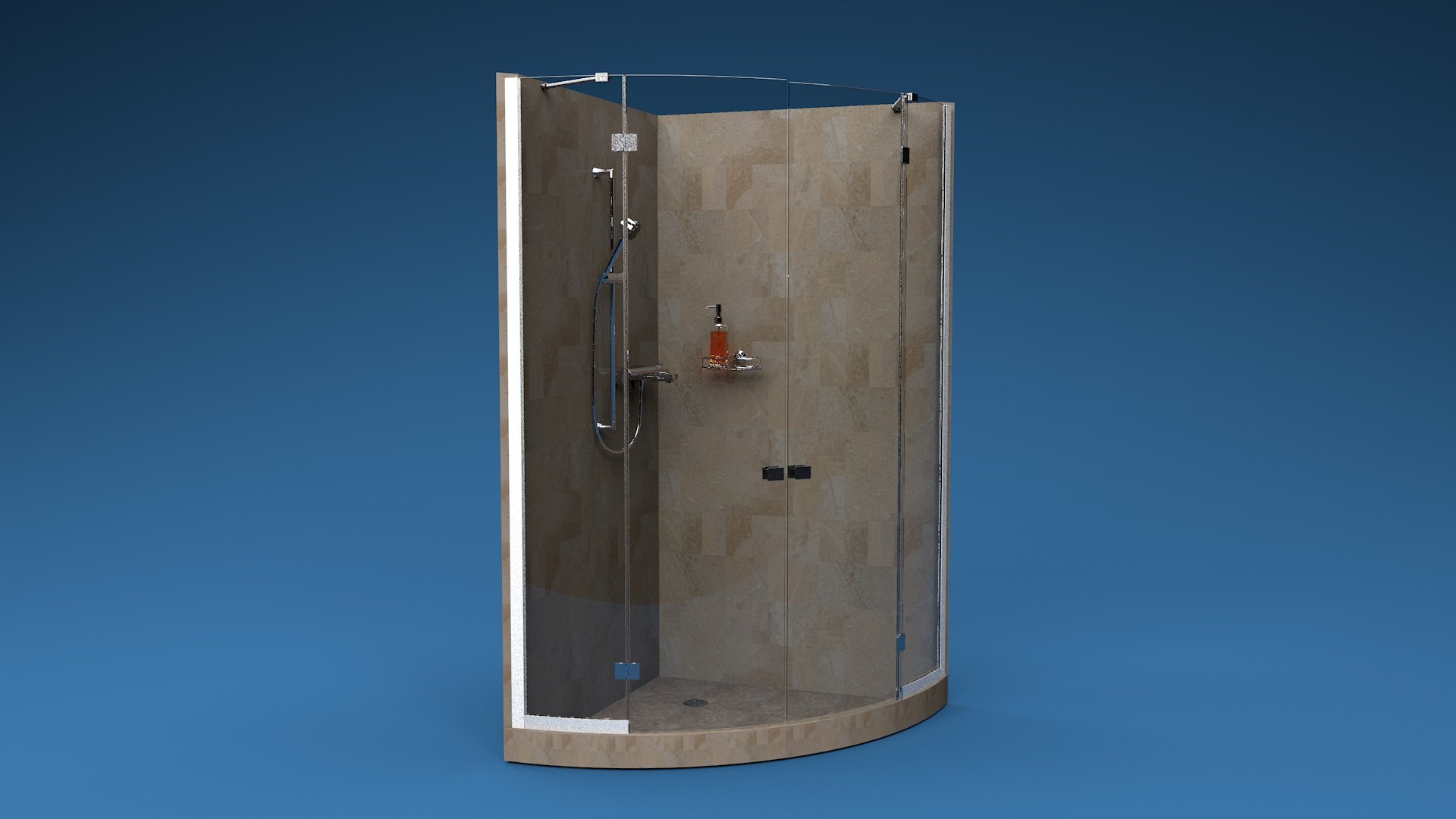 Shower 3D model - TurboSquid 1769025