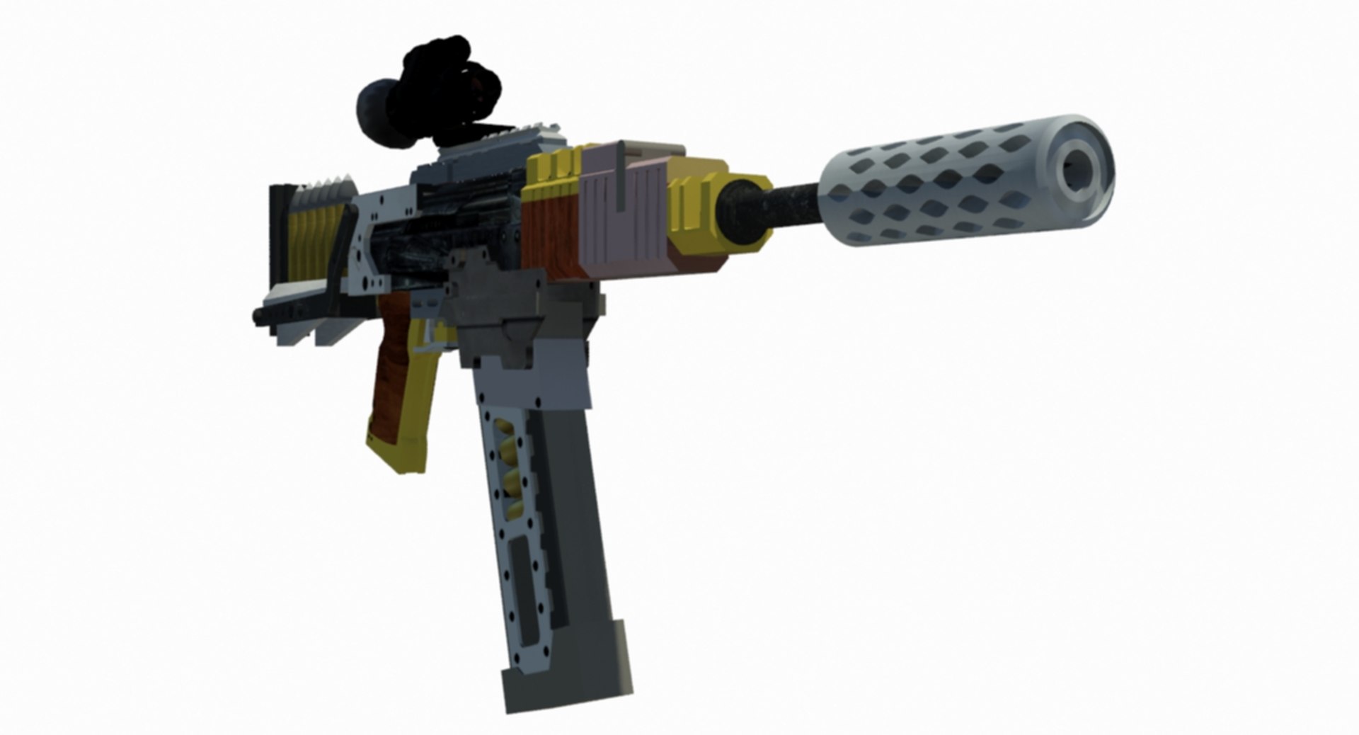 Gun Vera 3D Model - TurboSquid 1276945