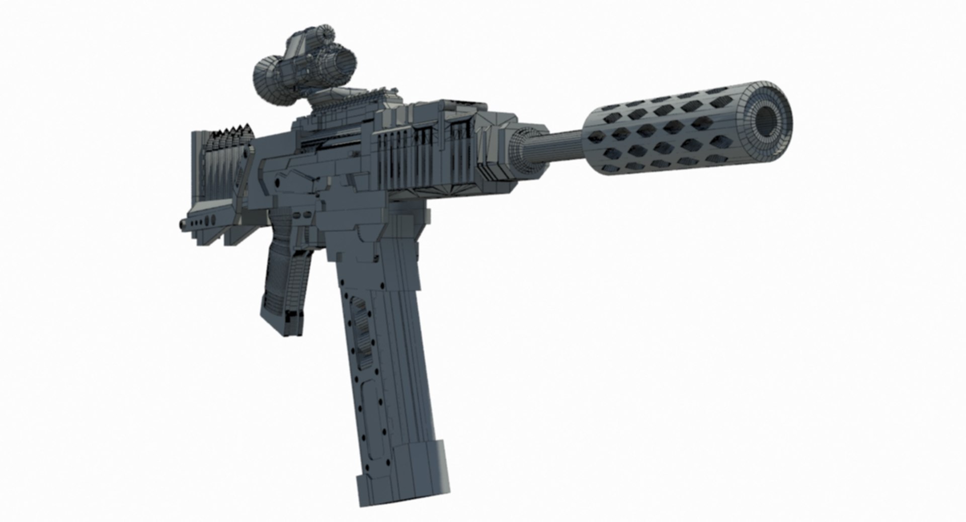 Gun Vera 3D Model - TurboSquid 1276945