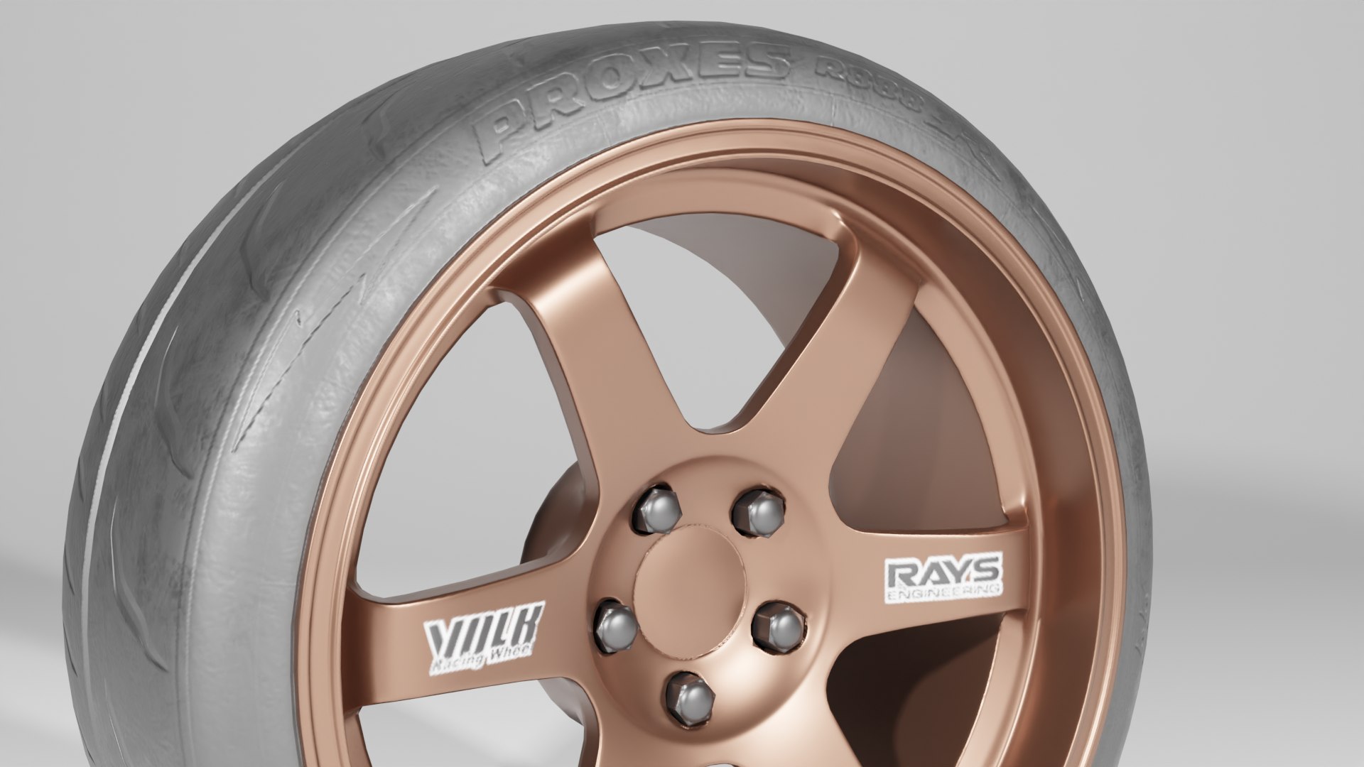 3D Model Volk Race Wheel - TurboSquid 1820987