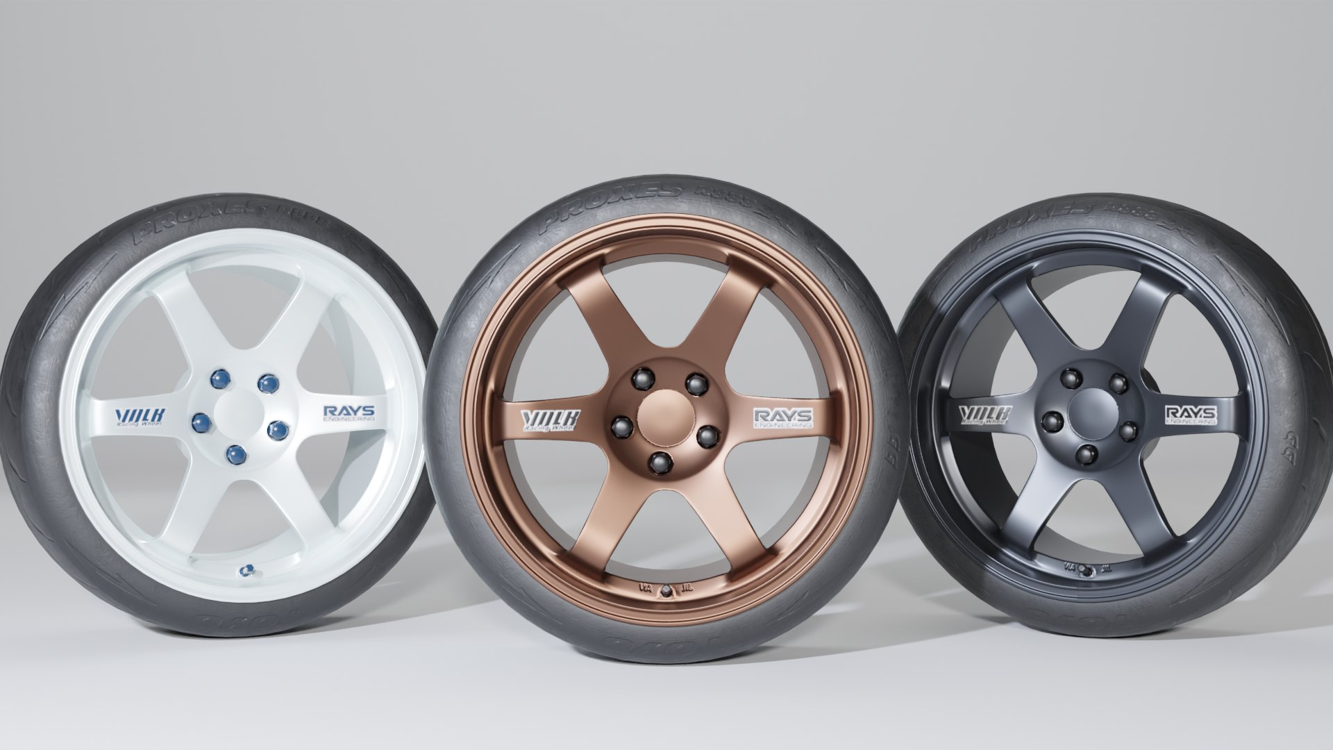 3D Model Volk Race Wheel - TurboSquid 1820987