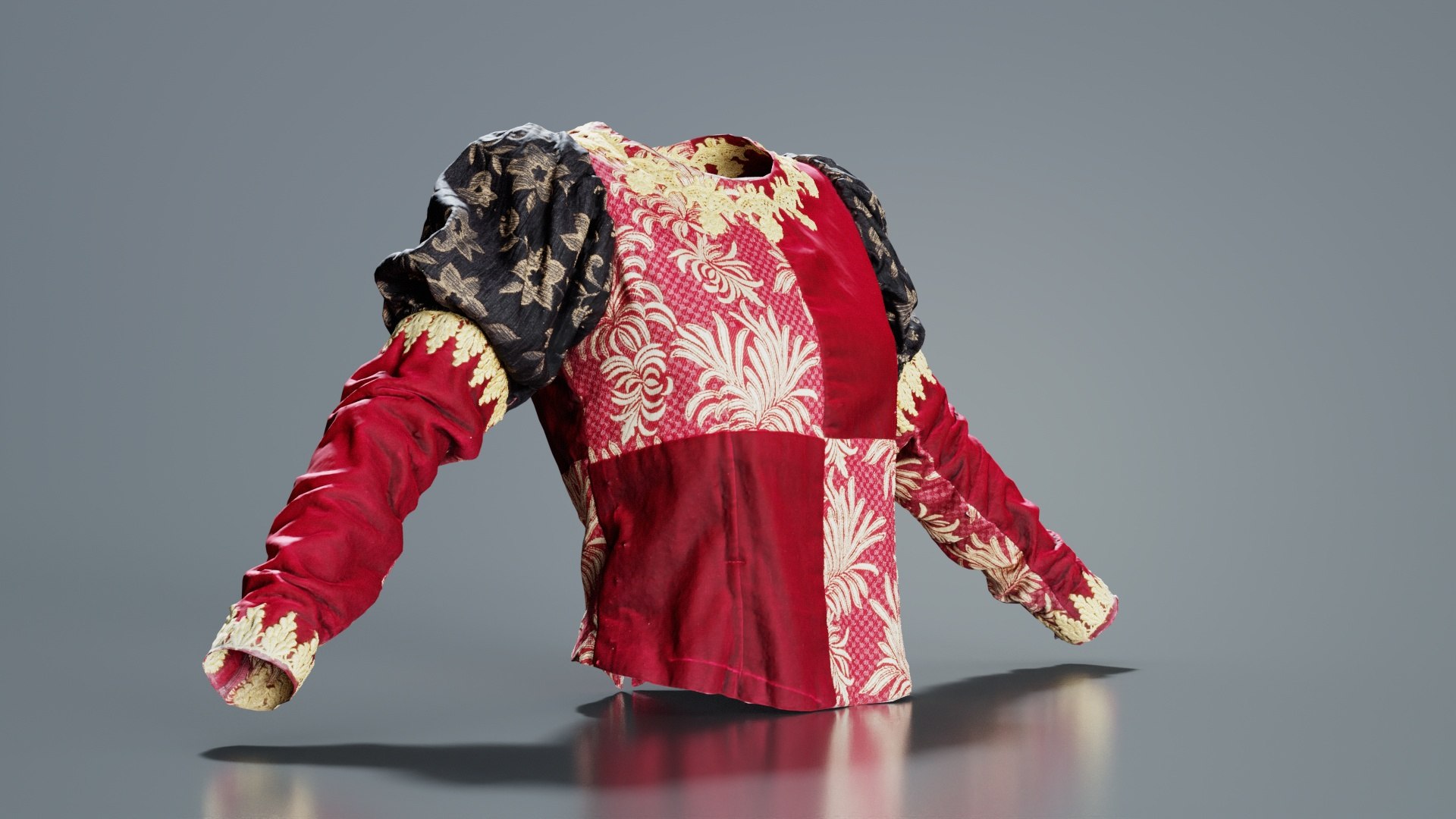 3D Knight Puff Top Remastered - TurboSquid 2360534