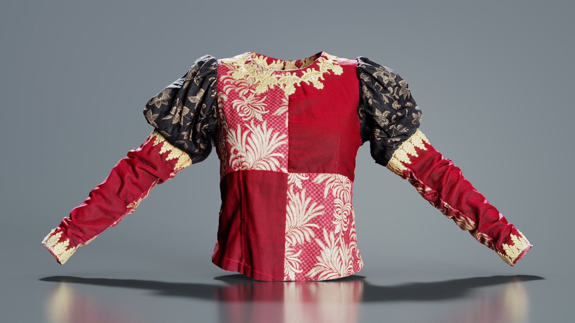 3D Knight Puff Top Remastered - TurboSquid 2360534