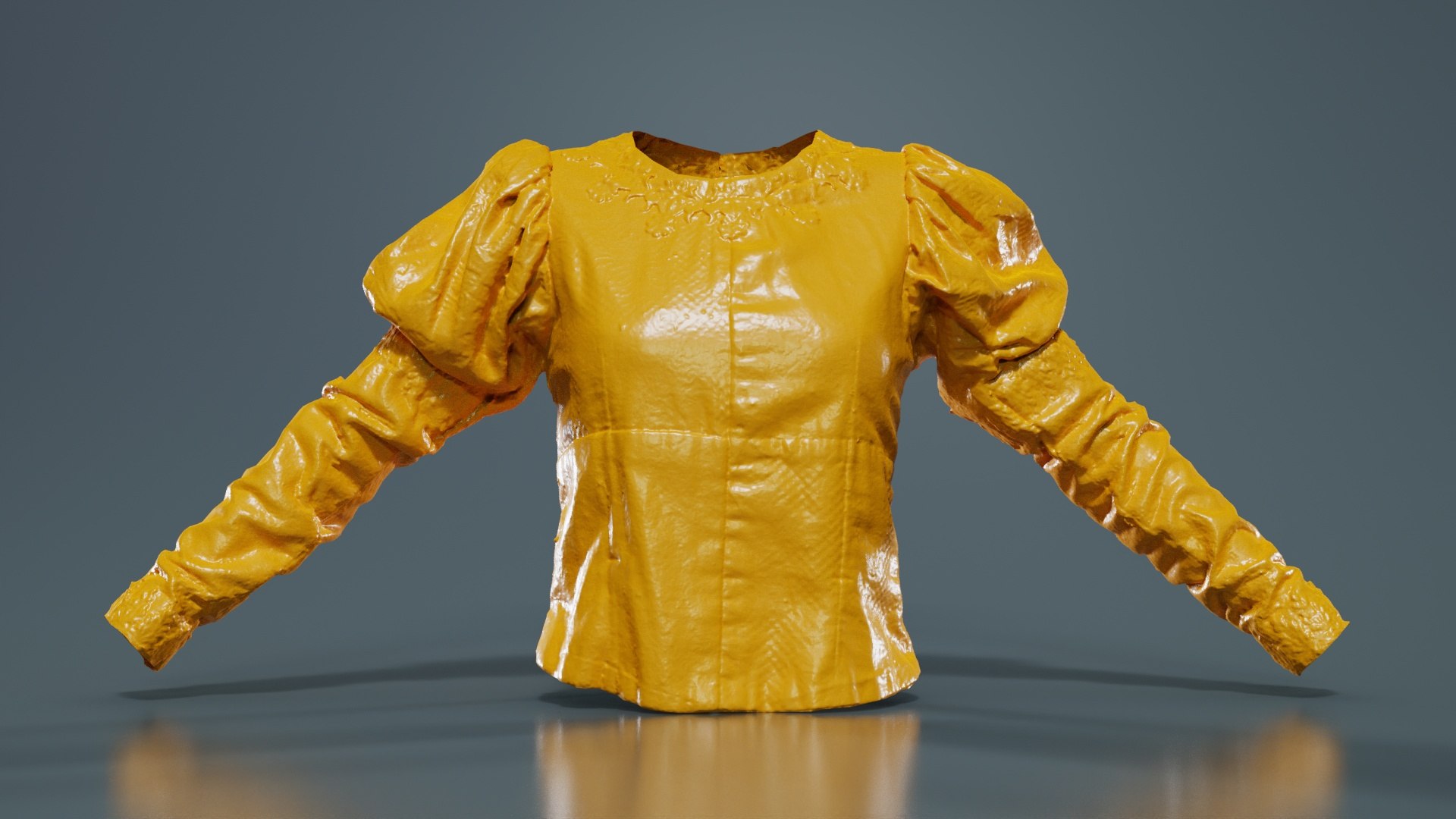 3D Knight Puff Top Remastered - TurboSquid 2360534