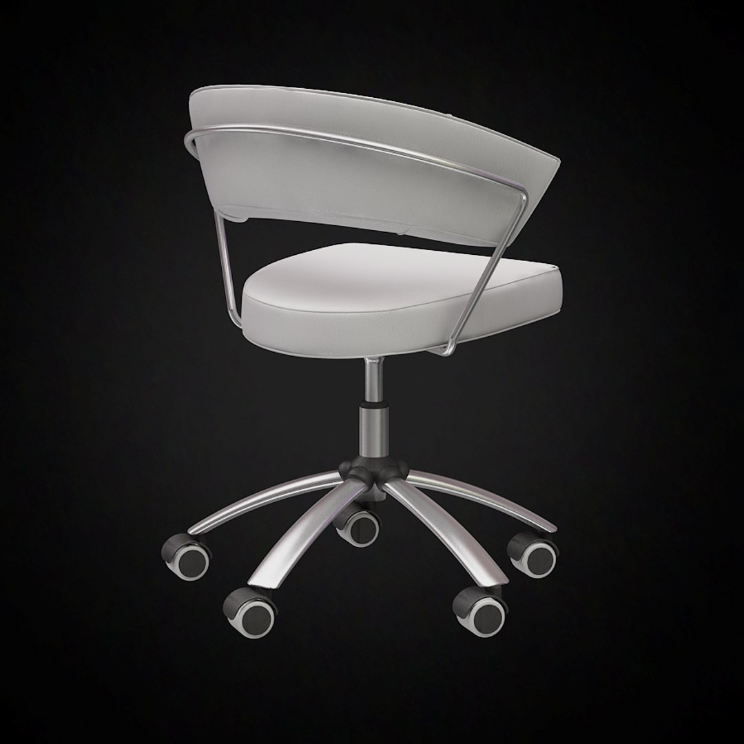 3d Office Chair Calligaris Model