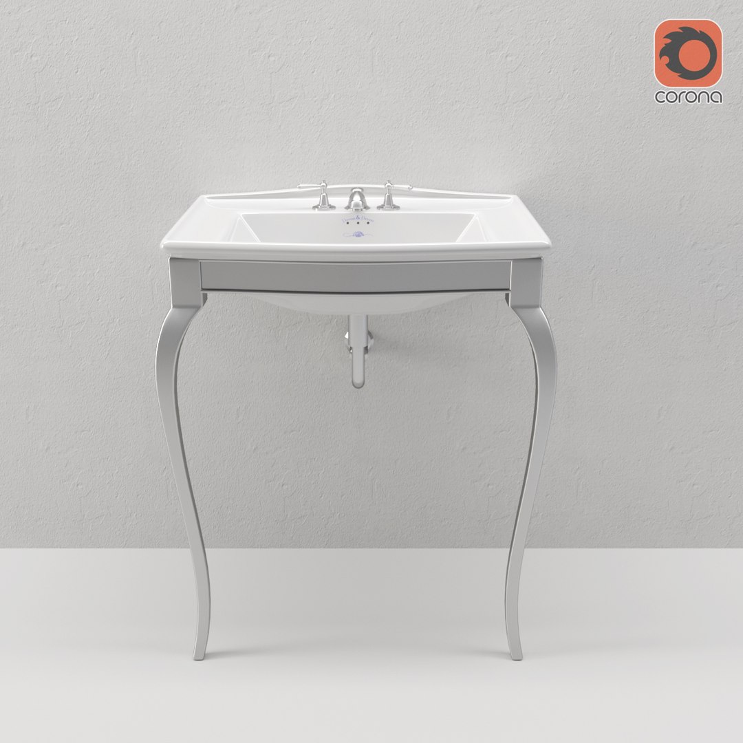 Devon Lady Console 3D Model - TurboSquid 1174078