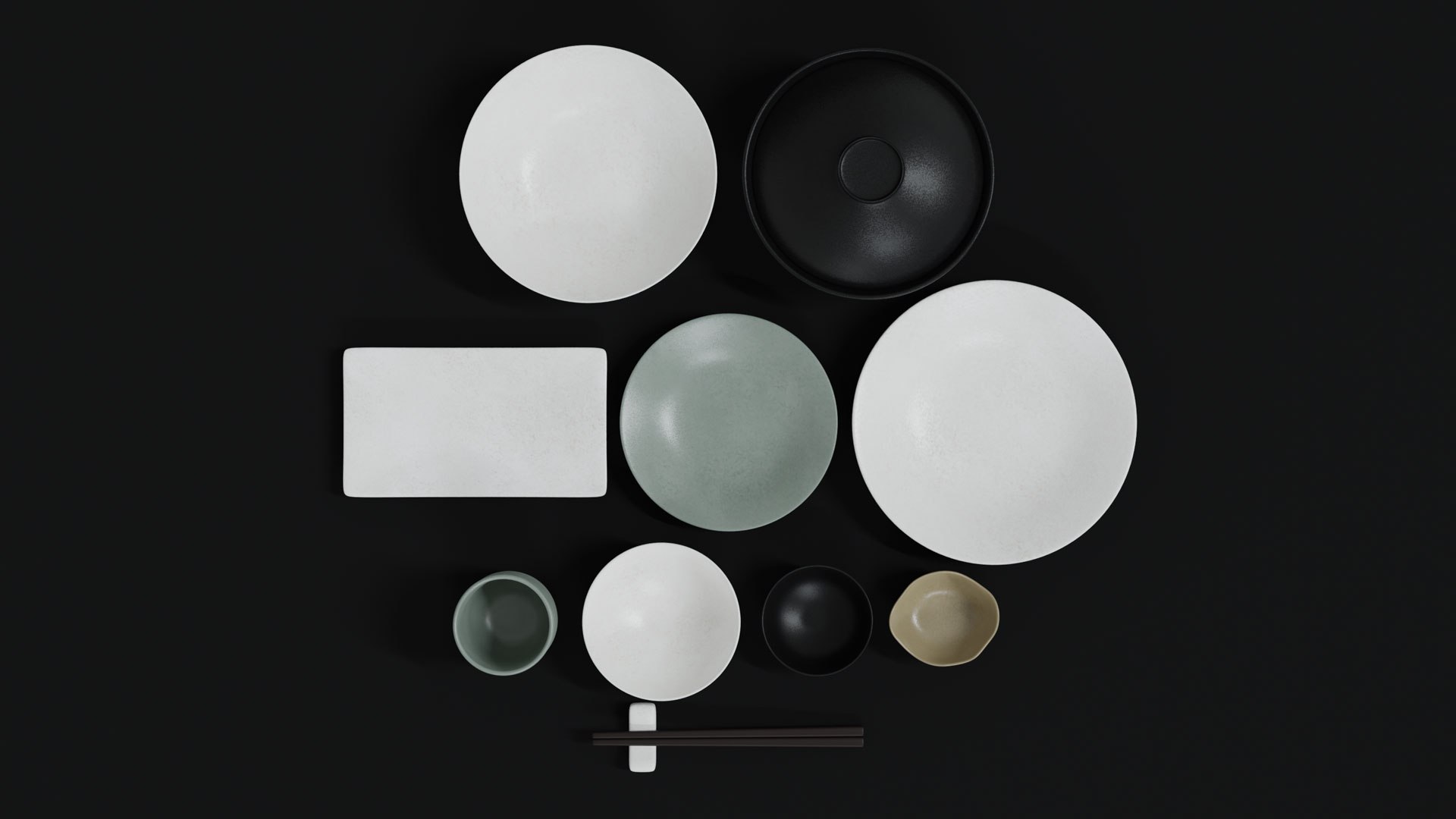 3D TOKI -Japanese Dishes Model - TurboSquid 1768243