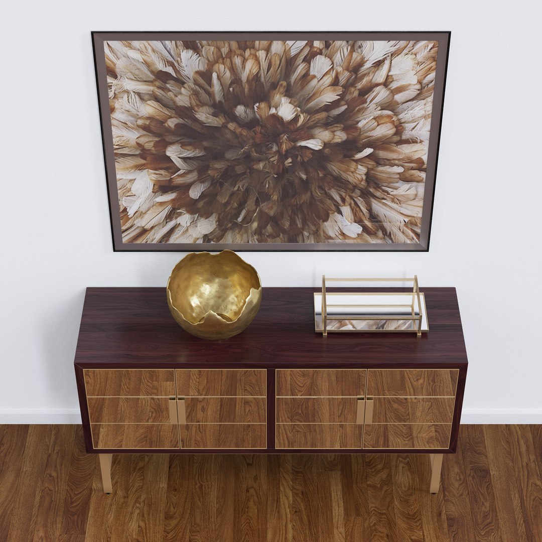 Delaney Buffet Mitchell Gold 3d Max