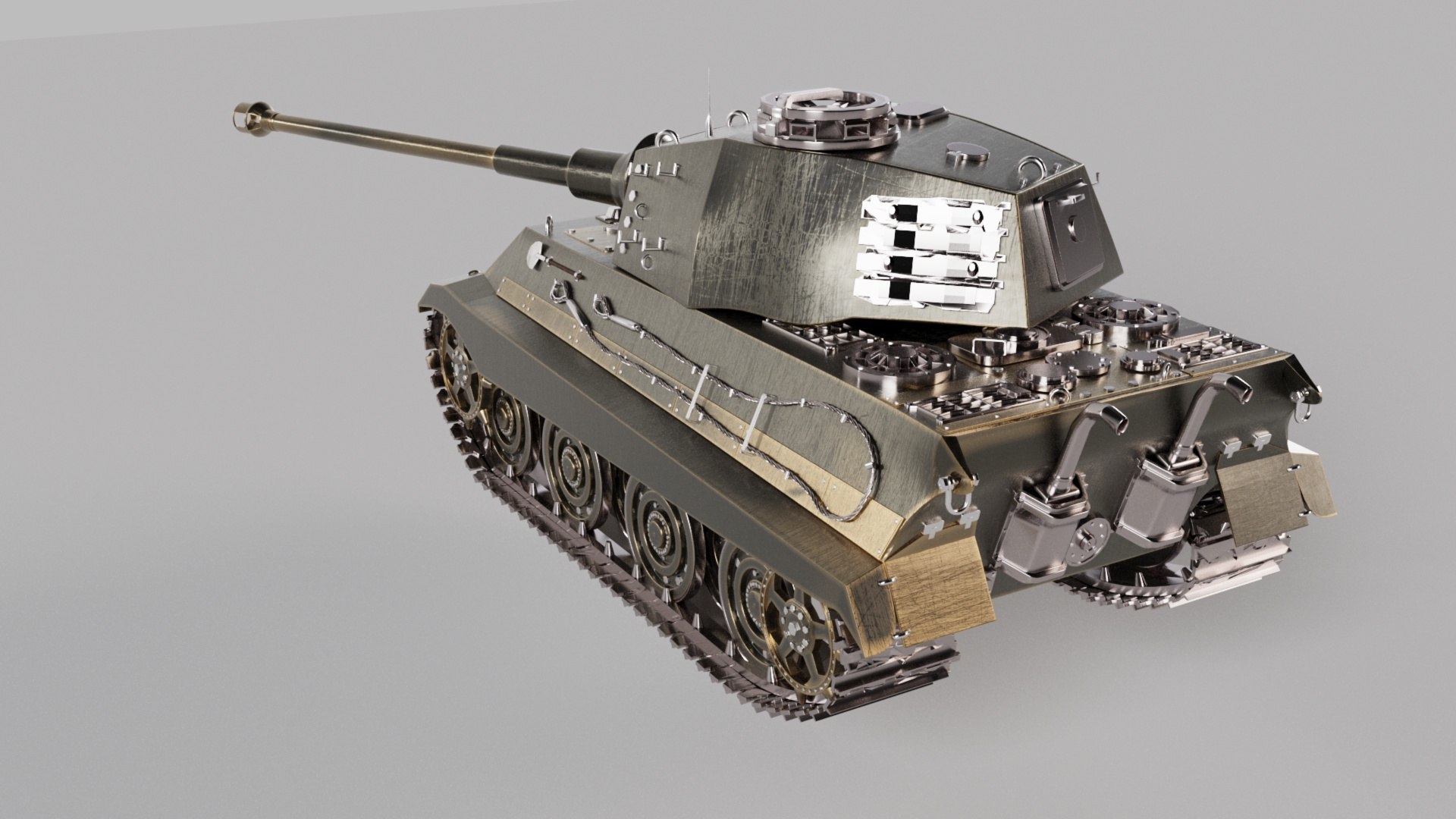 3D Model Tiger 2 - TurboSquid 2122540