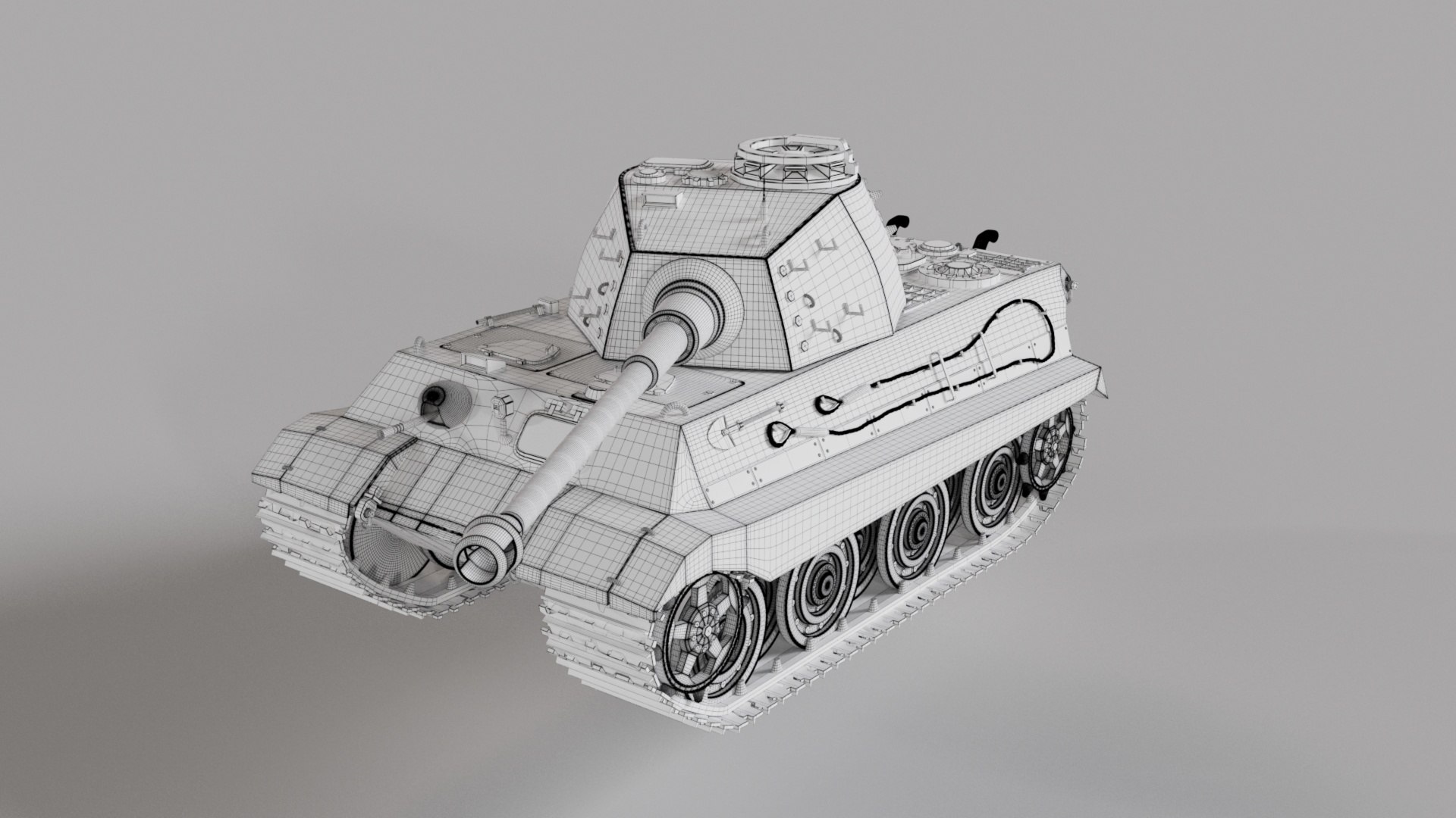3D Model Tiger 2 - TurboSquid 2122540