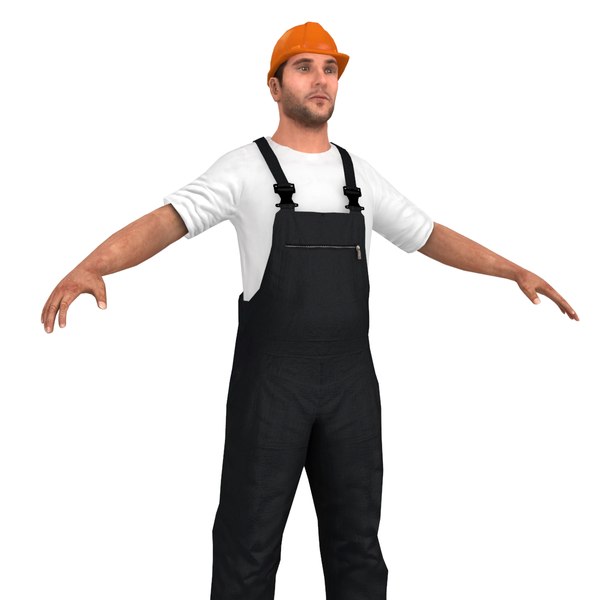 3D character worker person - TurboSquid 1275425