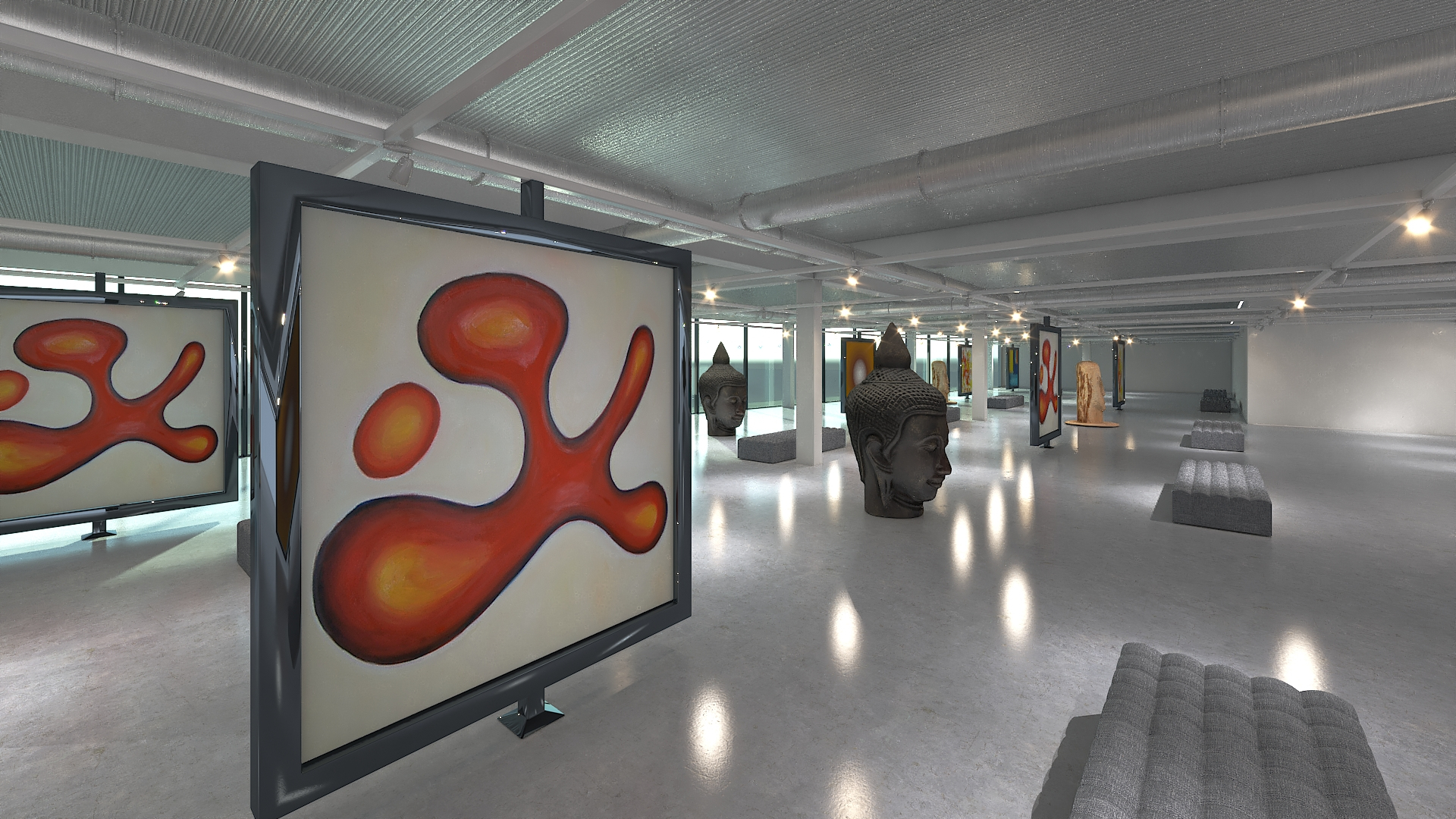 Art Gallery Collection 06 3D - TurboSquid 1763481