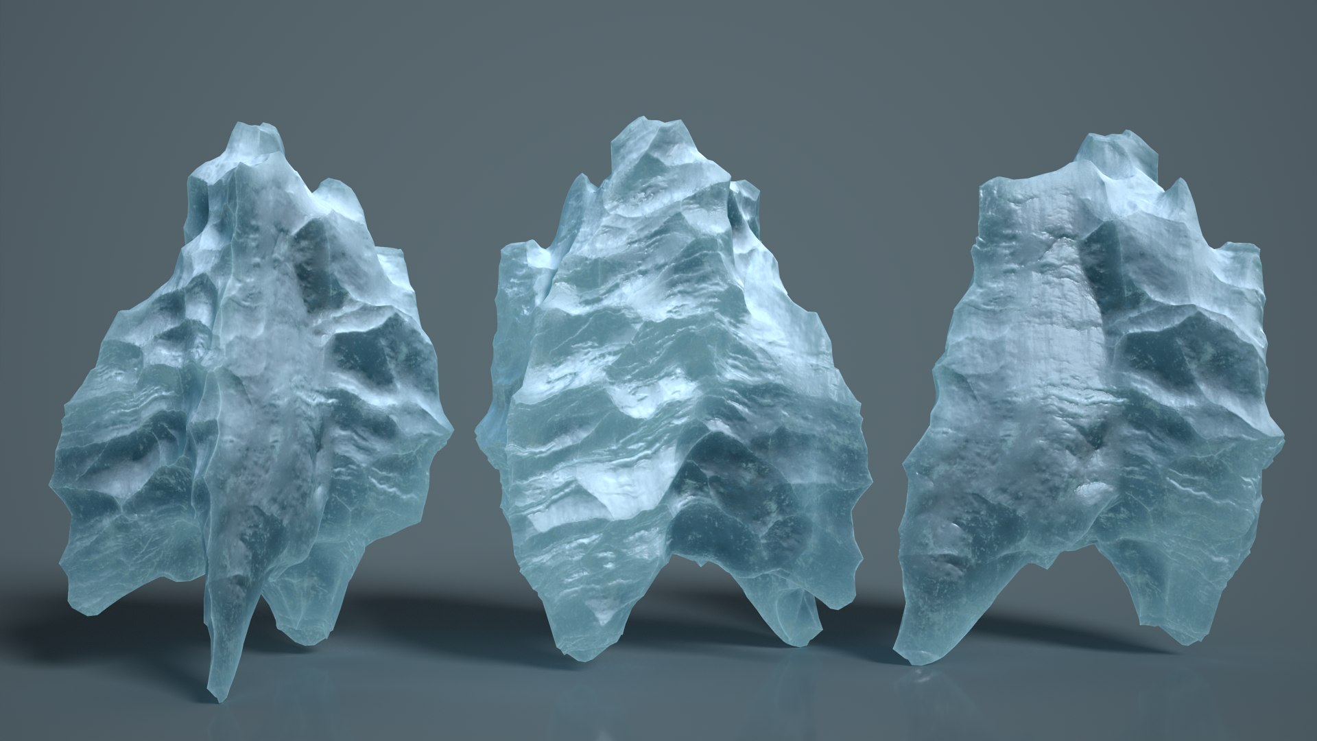 3D 16 Ice Caves - 240928 Model - TurboSquid 2286679