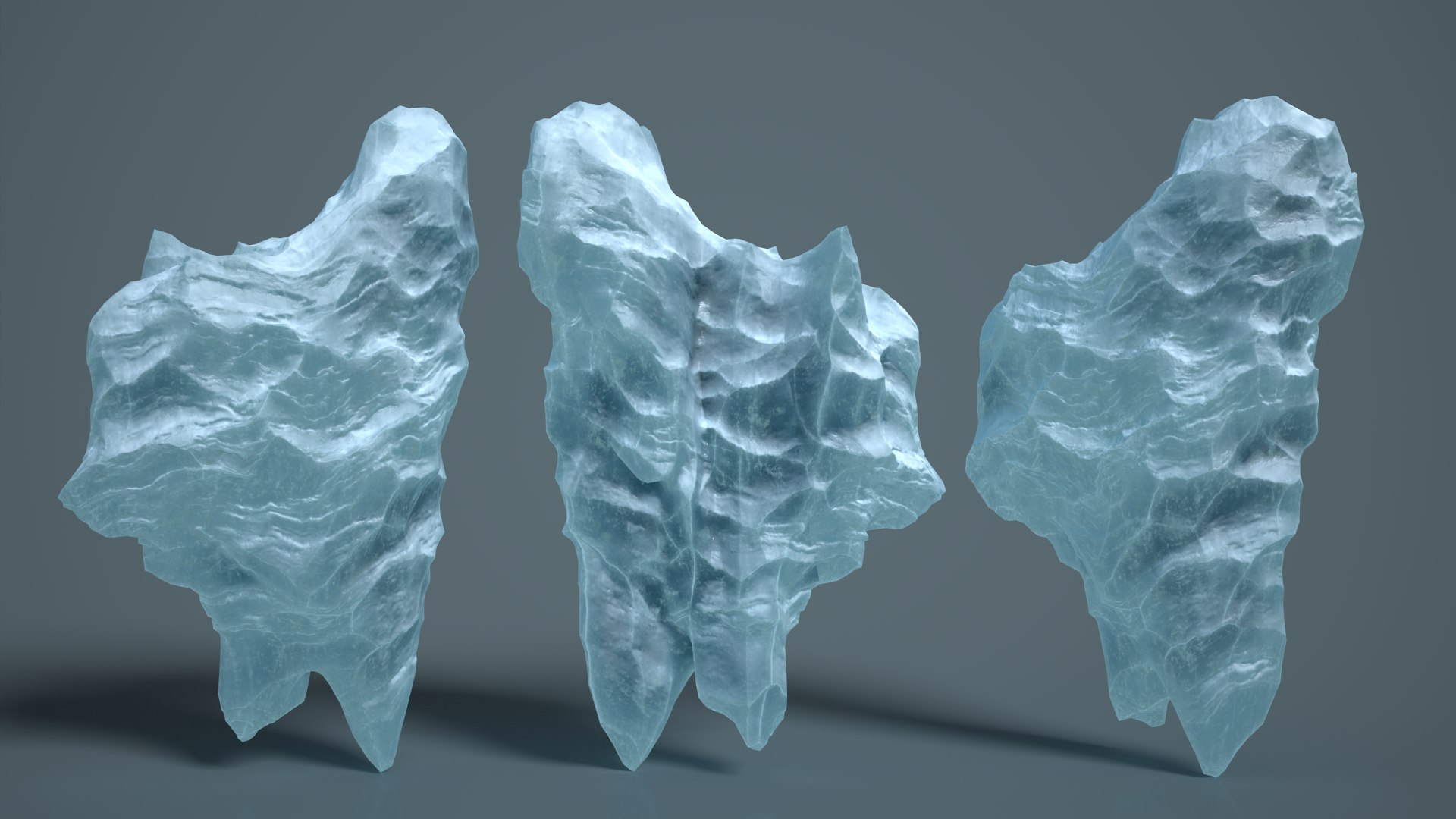 3D 16 Ice Caves - 240928 Model - TurboSquid 2286679