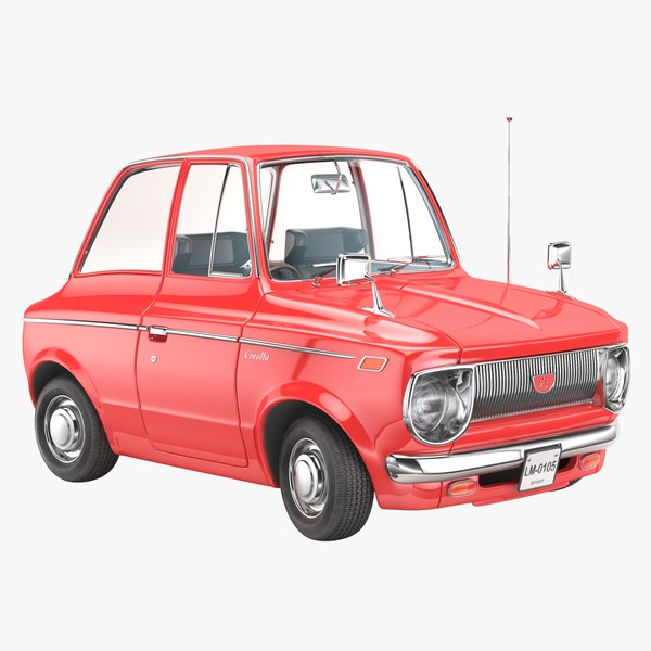 modelo 3d Toyota Corolla 1967 Estilo de dibujos animados - TurboSquid ...