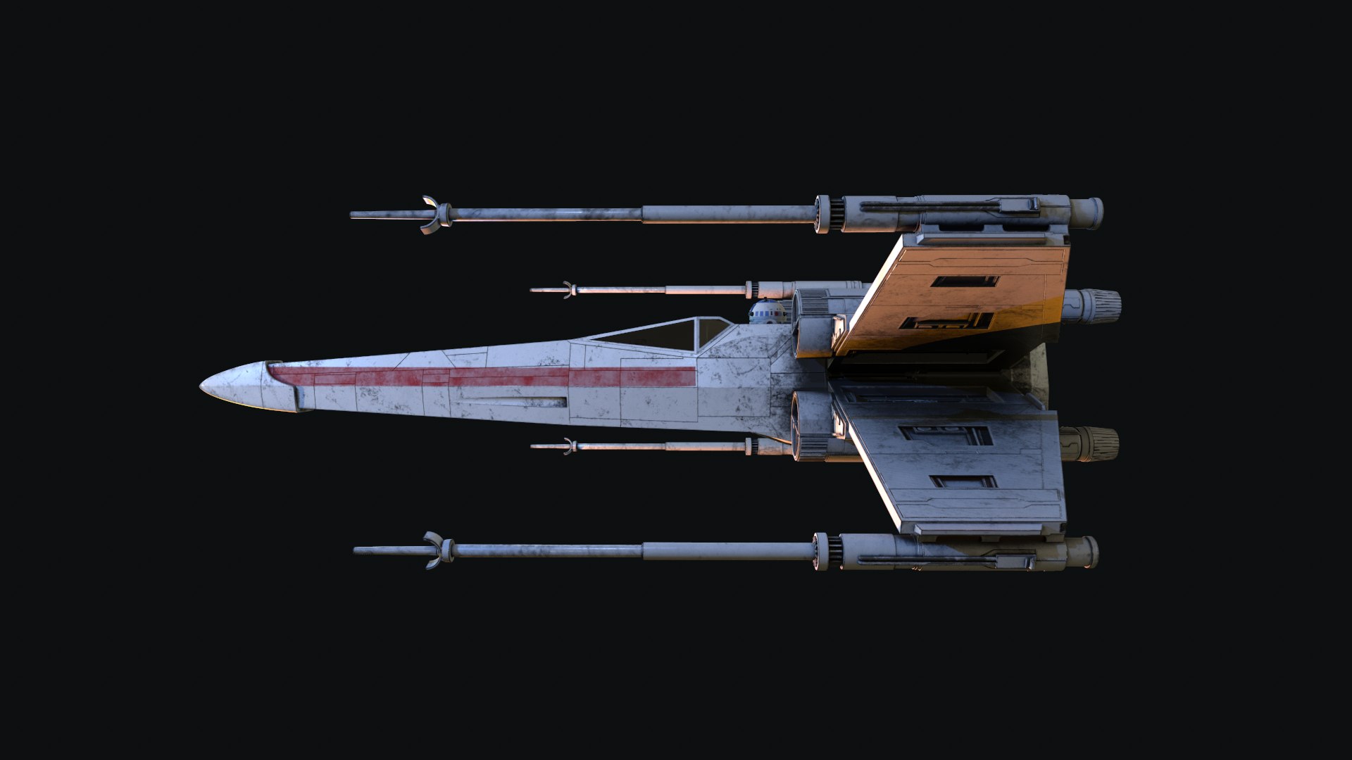 3D Model X-WING Star Wars - TurboSquid 1828512