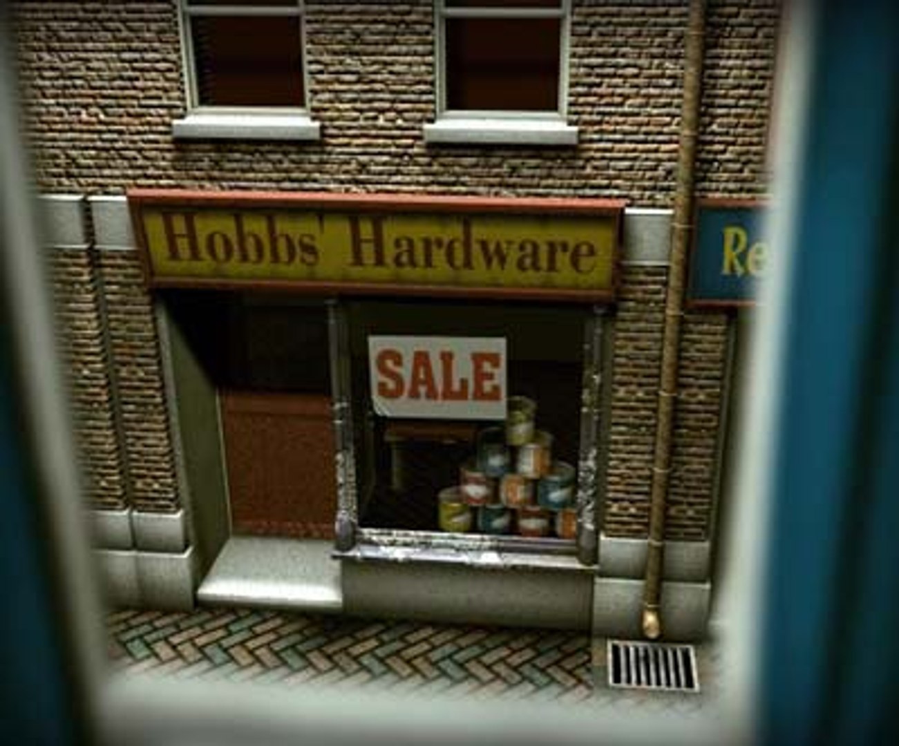 street shop 3d model