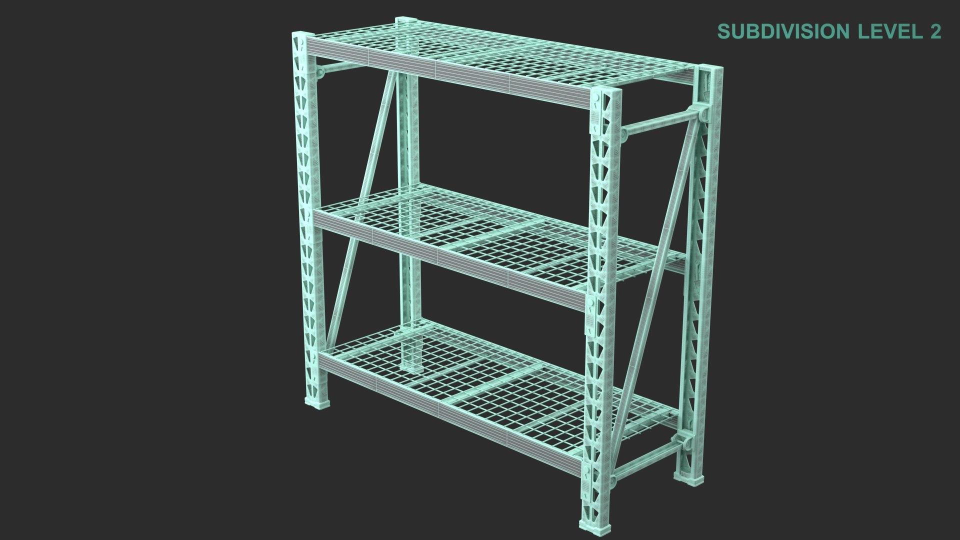 3D Warehouse Shelf(1) Model - TurboSquid 2121320