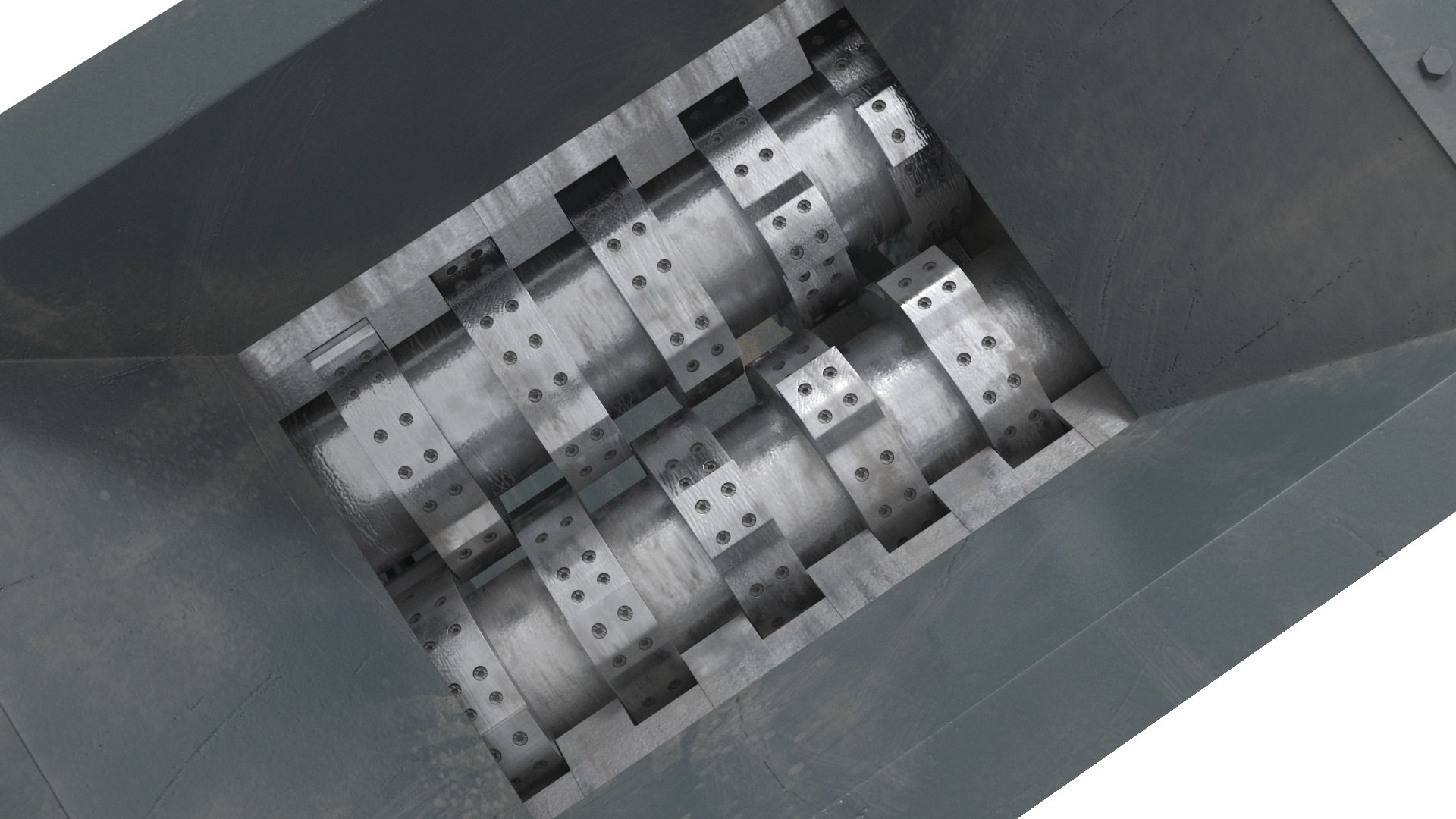 Industrial Metal Shredder 3D Model - TurboSquid 2269787