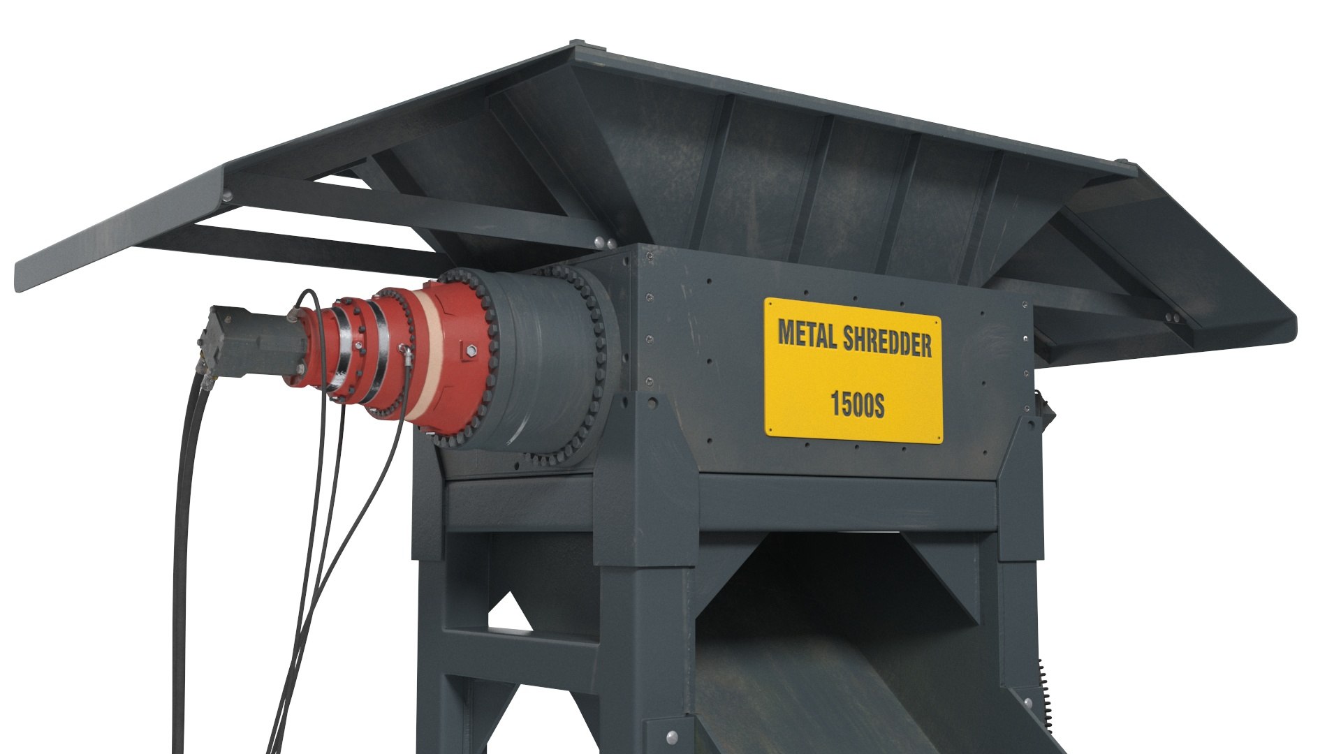 Industrial Metal Shredder 3D Model - TurboSquid 2269787