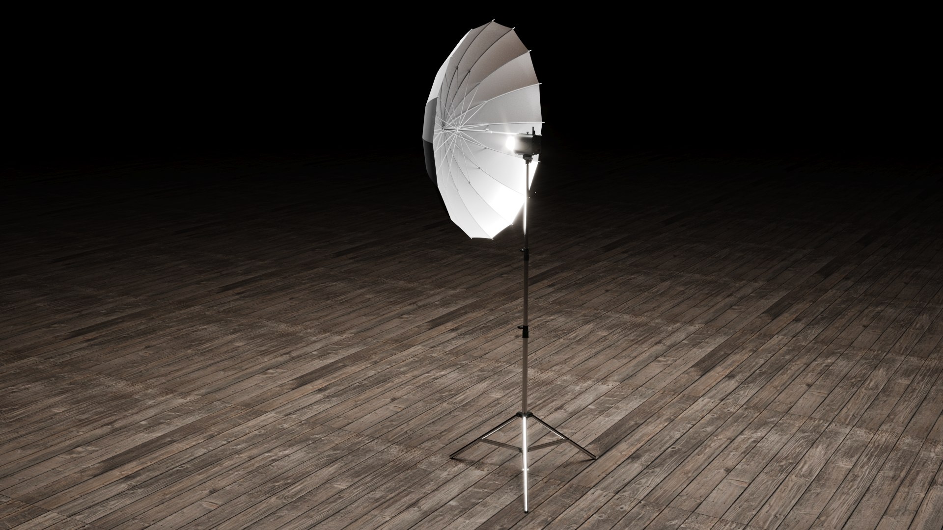 3D model Photo Studio Umbrella Light - TurboSquid 2174991