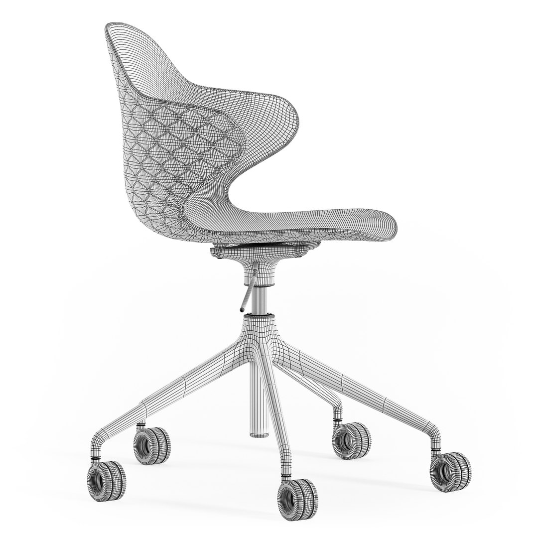 3D Calligaris Saint Tropez Office Chair - TurboSquid 2023127