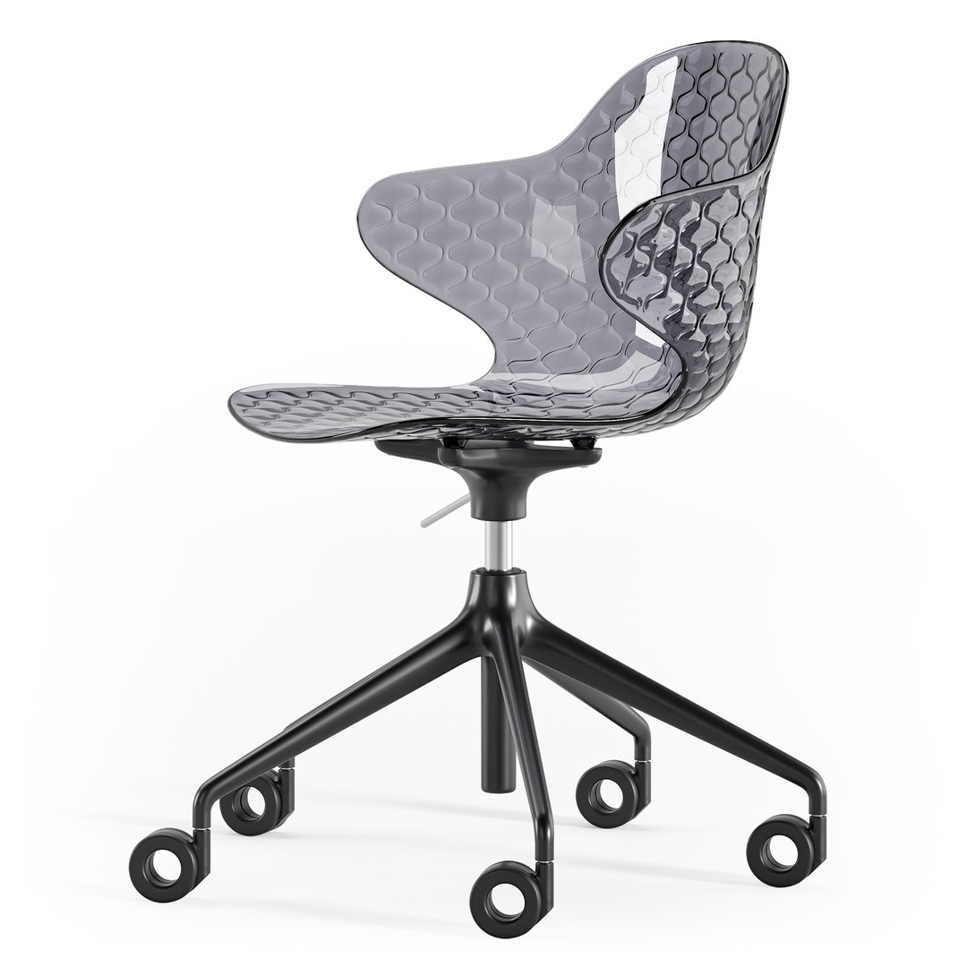 3D Calligaris Saint Tropez Office Chair - TurboSquid 2023127